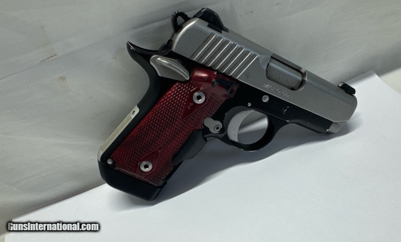 KIMBER Micro 9 CDP (LG) LASER GRIPS 9MM LUGER (9X19 PARA)