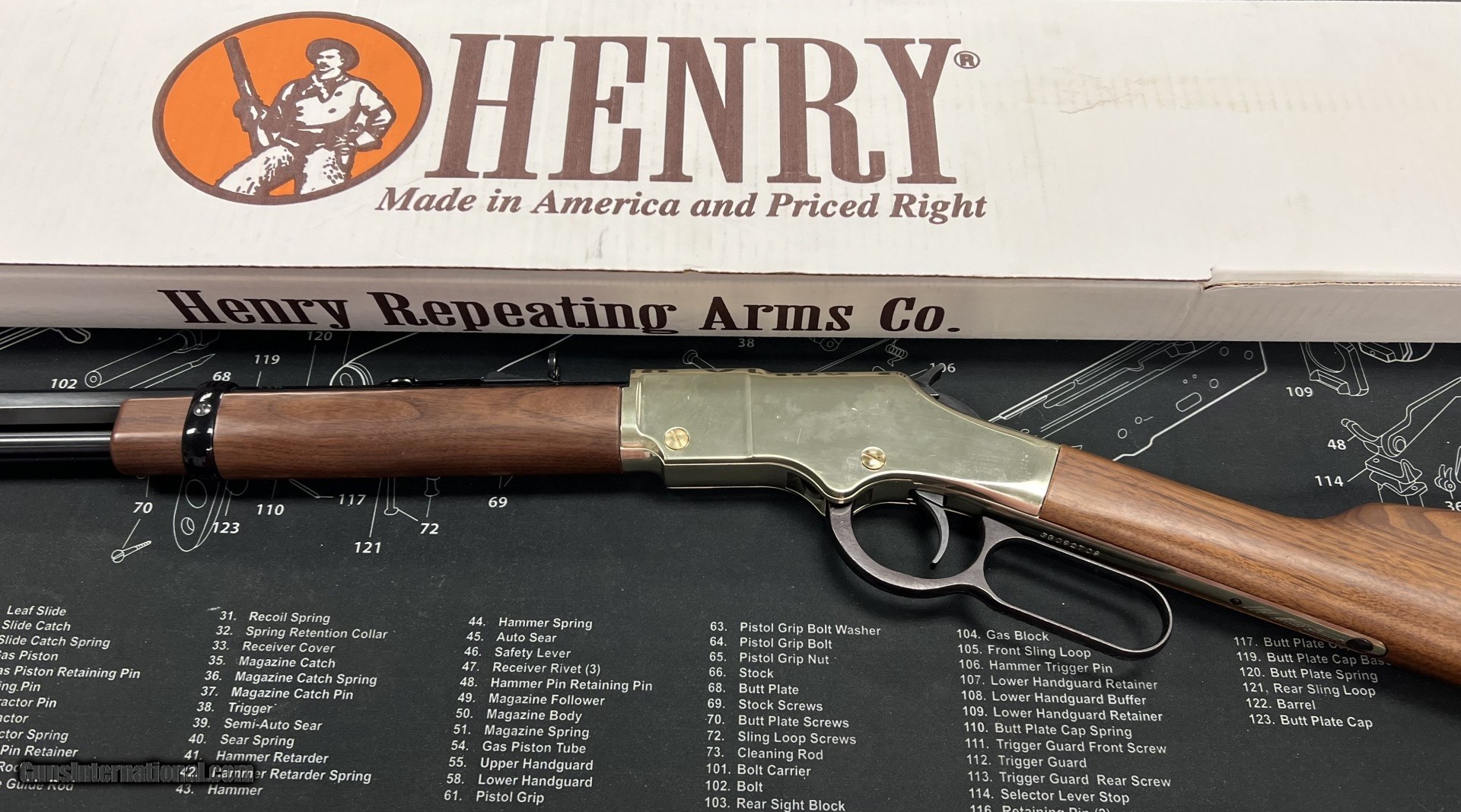 HENRY GOLDEN BOY .22 S/L/LR