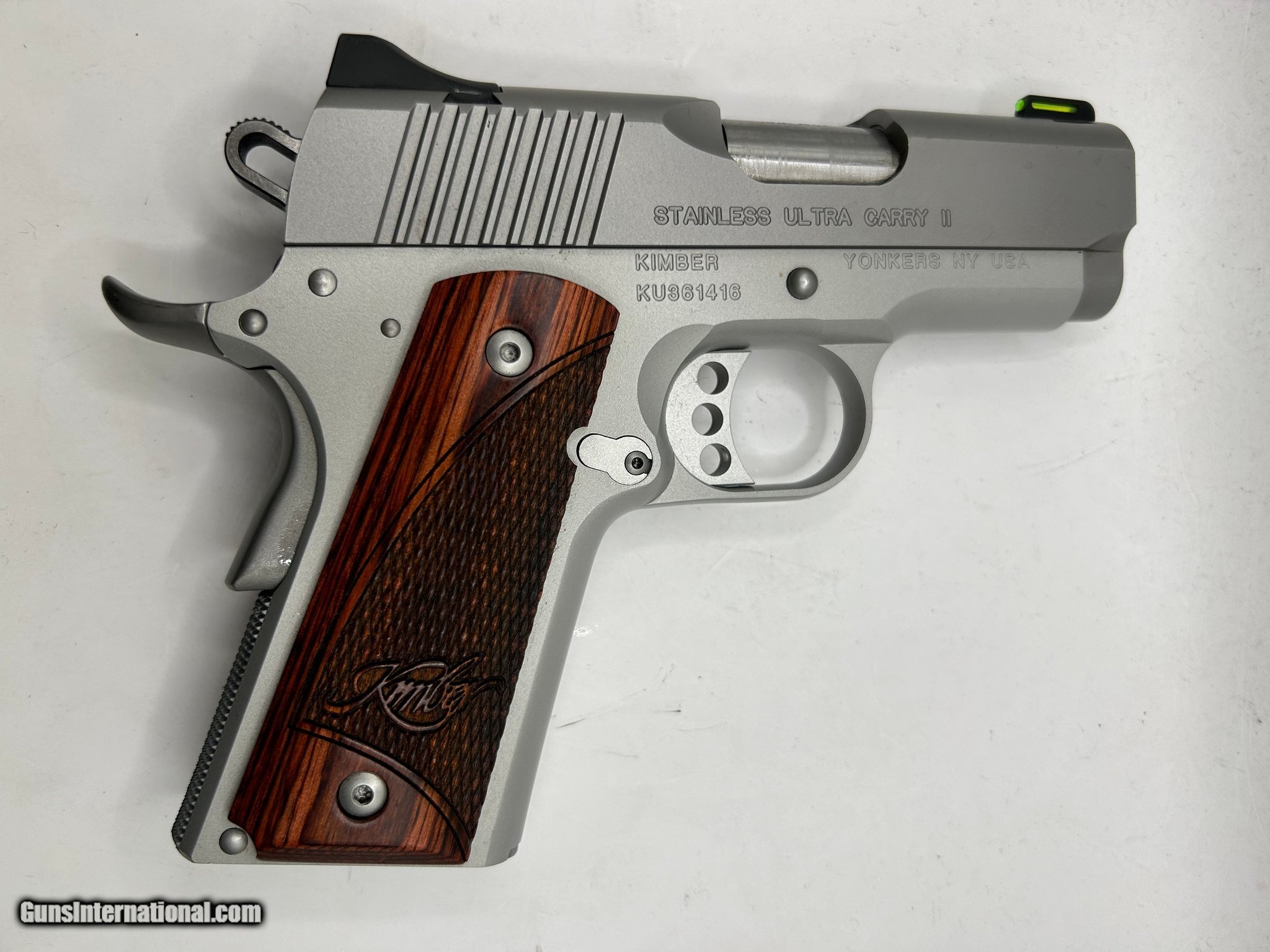 KIMBER STAINLESS ULTRA CARRY II .45 ACP