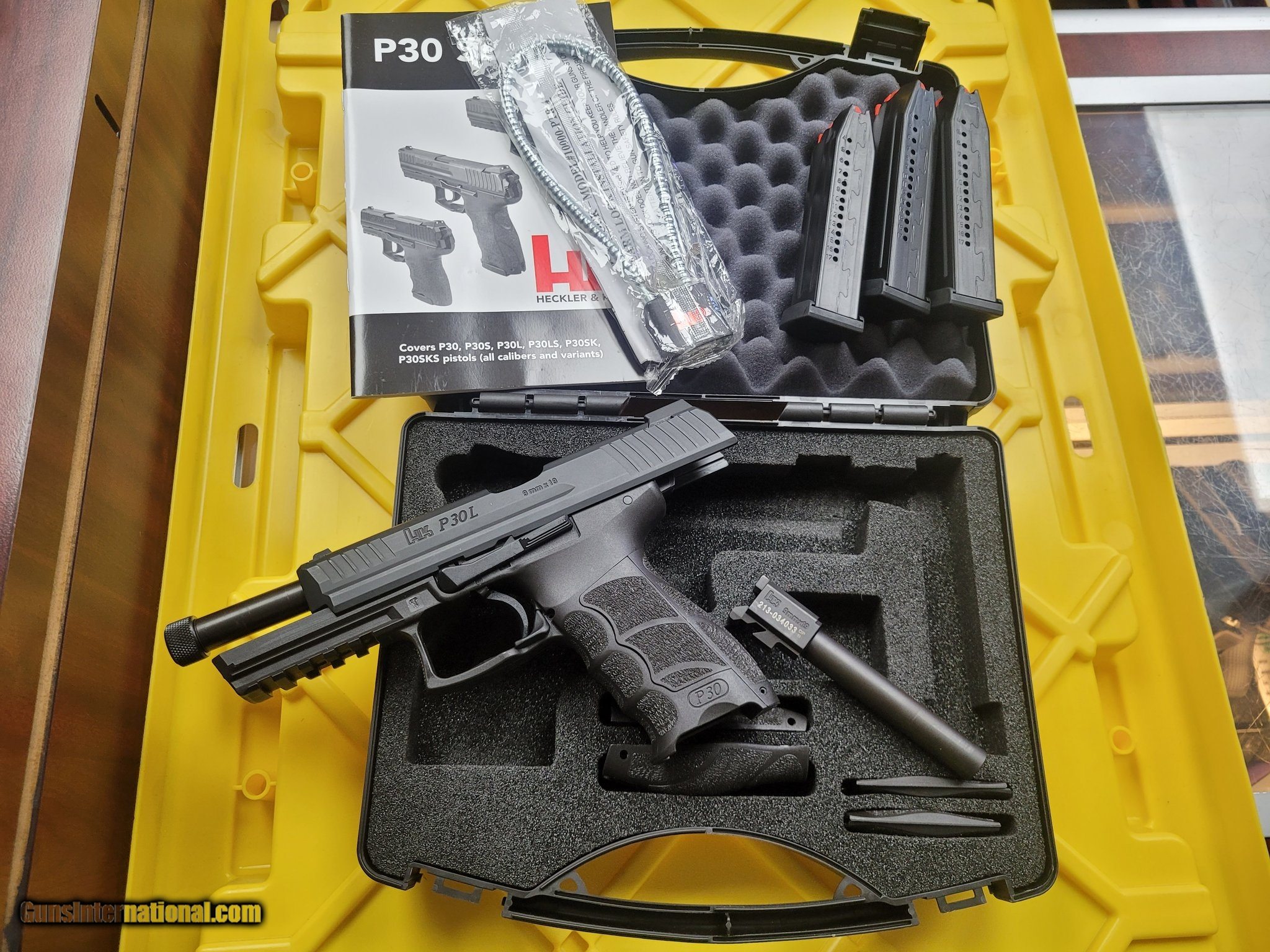 HECKLER & KOCH P30L V1 Light LEM 9MM LUGER (9X19 PARA)