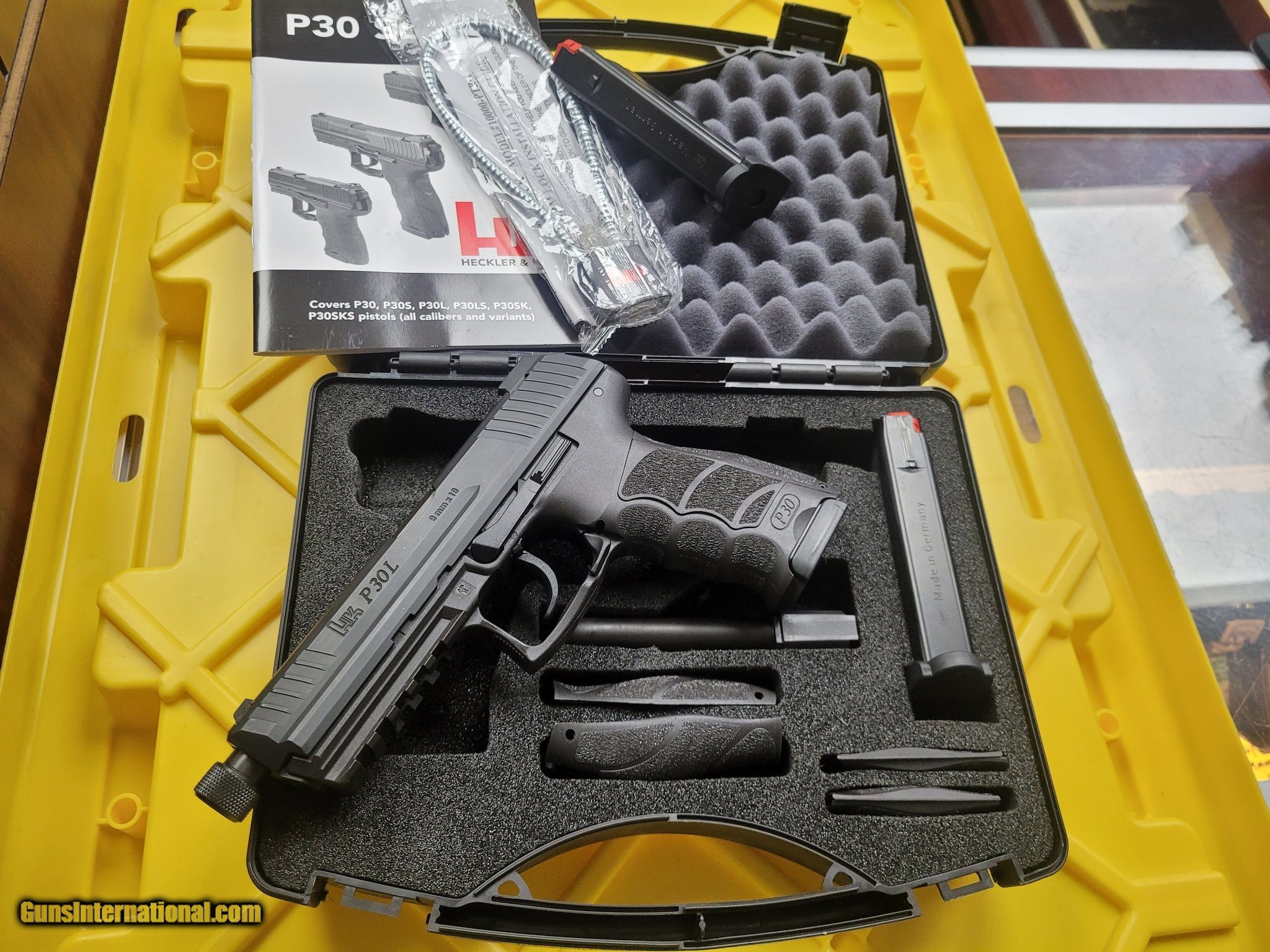 HECKLER & KOCH P30L V1 Light LEM 9MM LUGER (9X19 PARA)