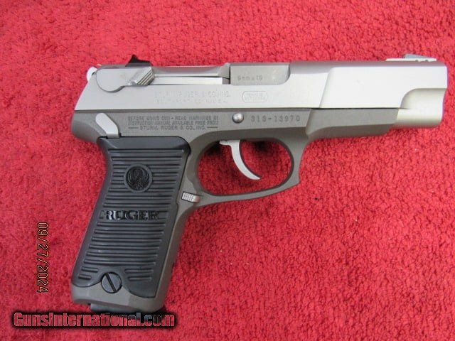 RUGER P89 DC Stainless 9mm 9MM LUGER (9X19 PARA)