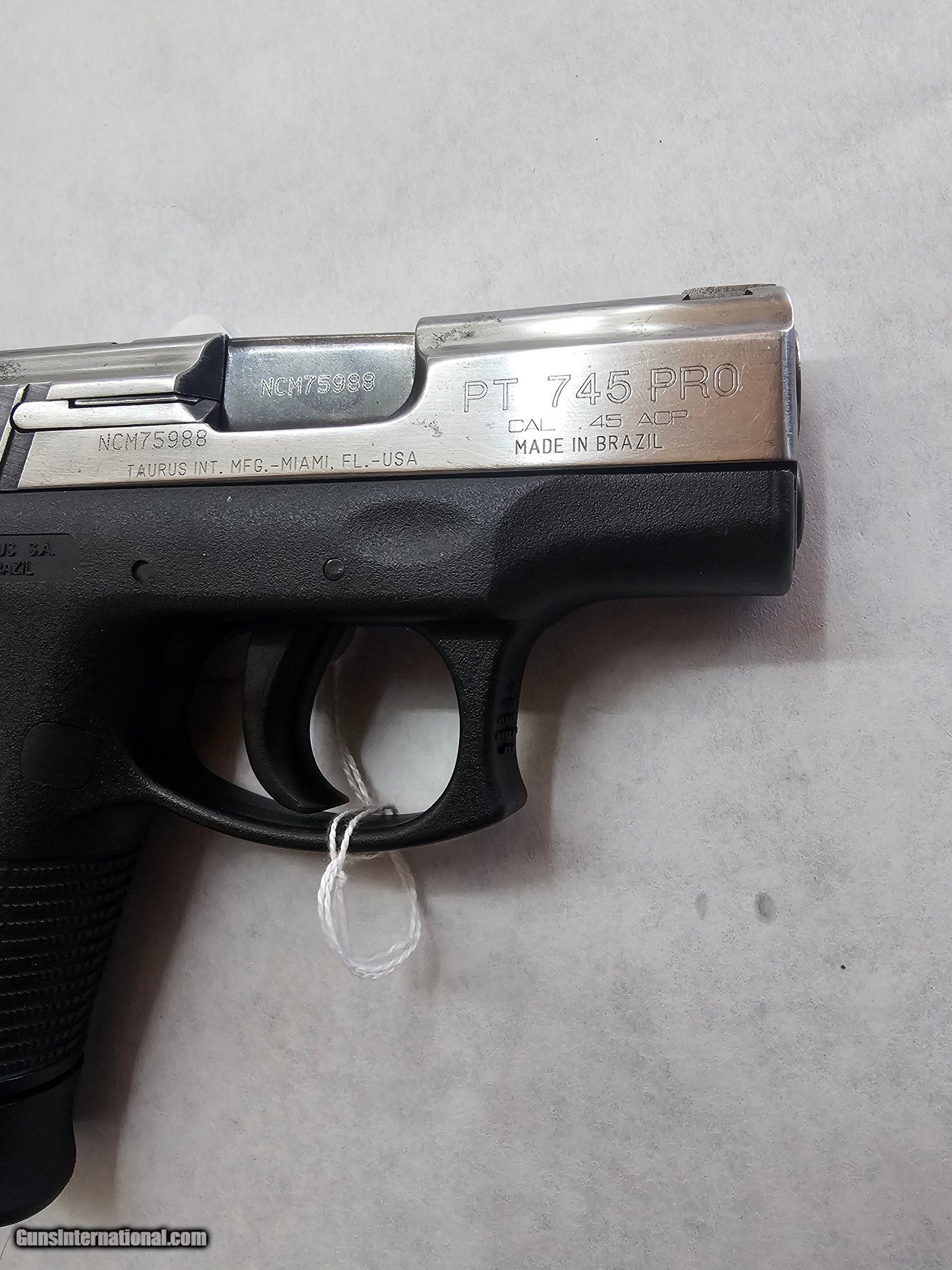 TAURUS Millennium PT 745 pro .45 ACP