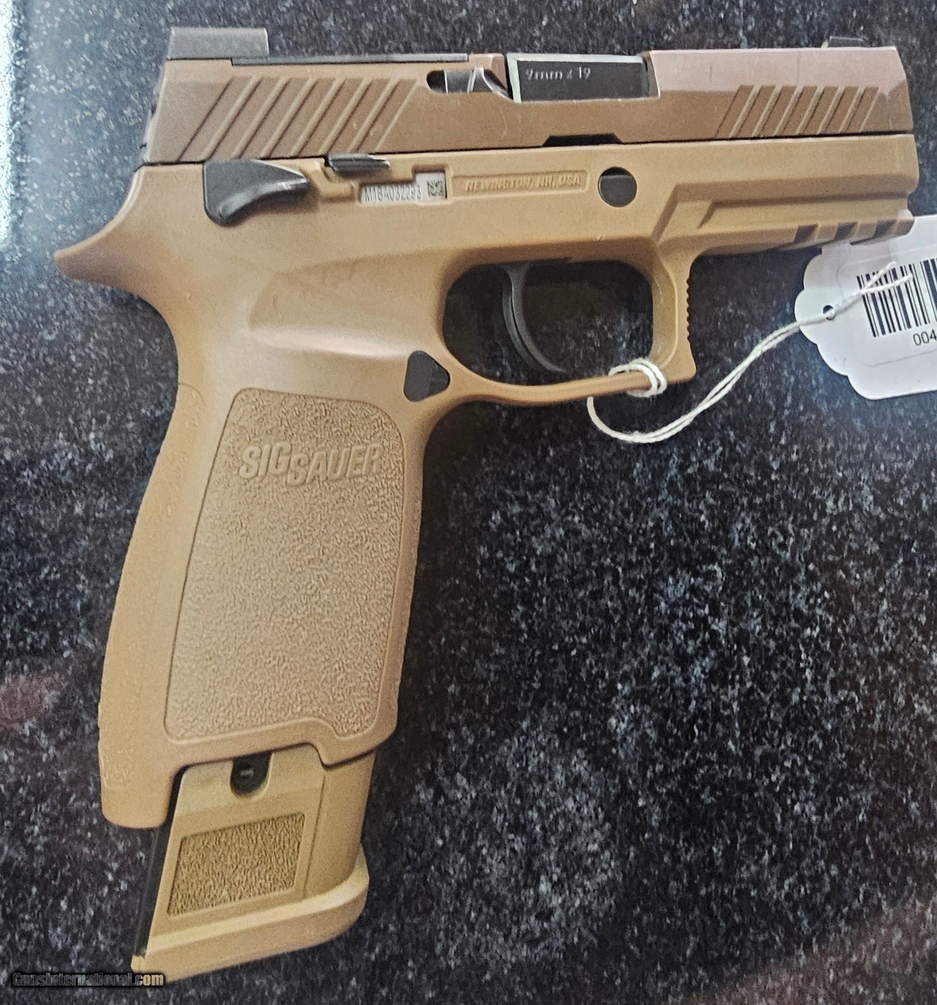 SIG SAUER P320 M18 9MM LUGER (9x19 PARA)