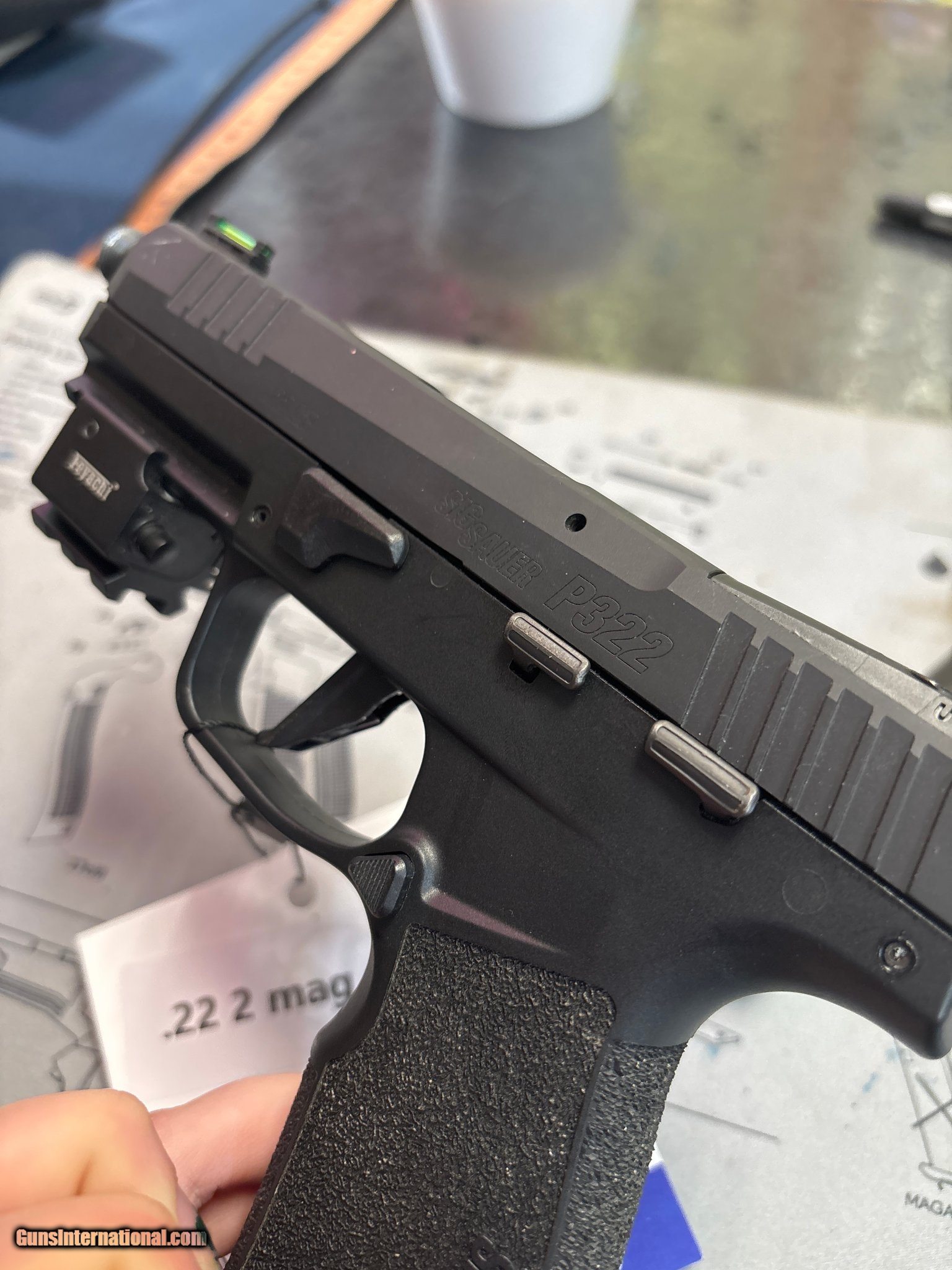 SIG SAUER P322 .22 CAL