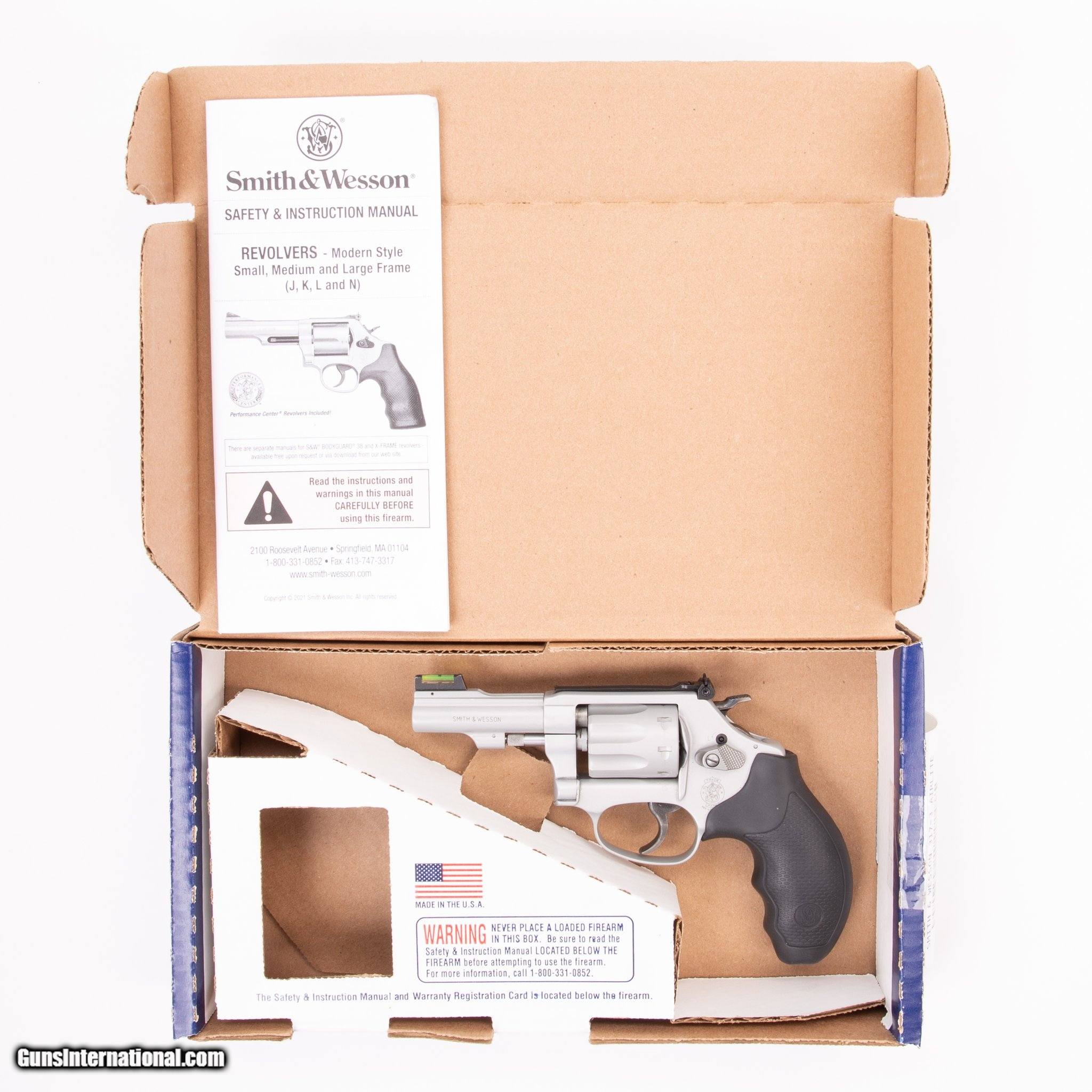 SMITH & WESSON 317-3 AIRLITE .22 LR