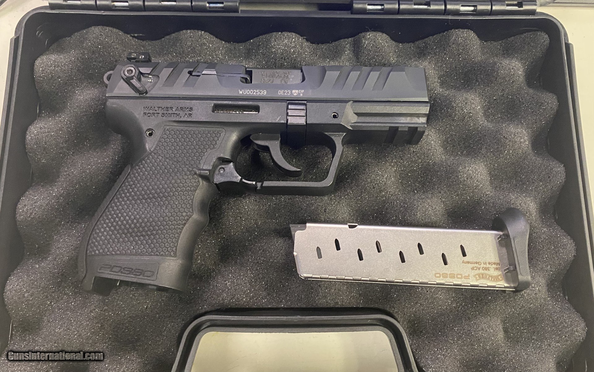 Walther PD380 Black .380 ACP