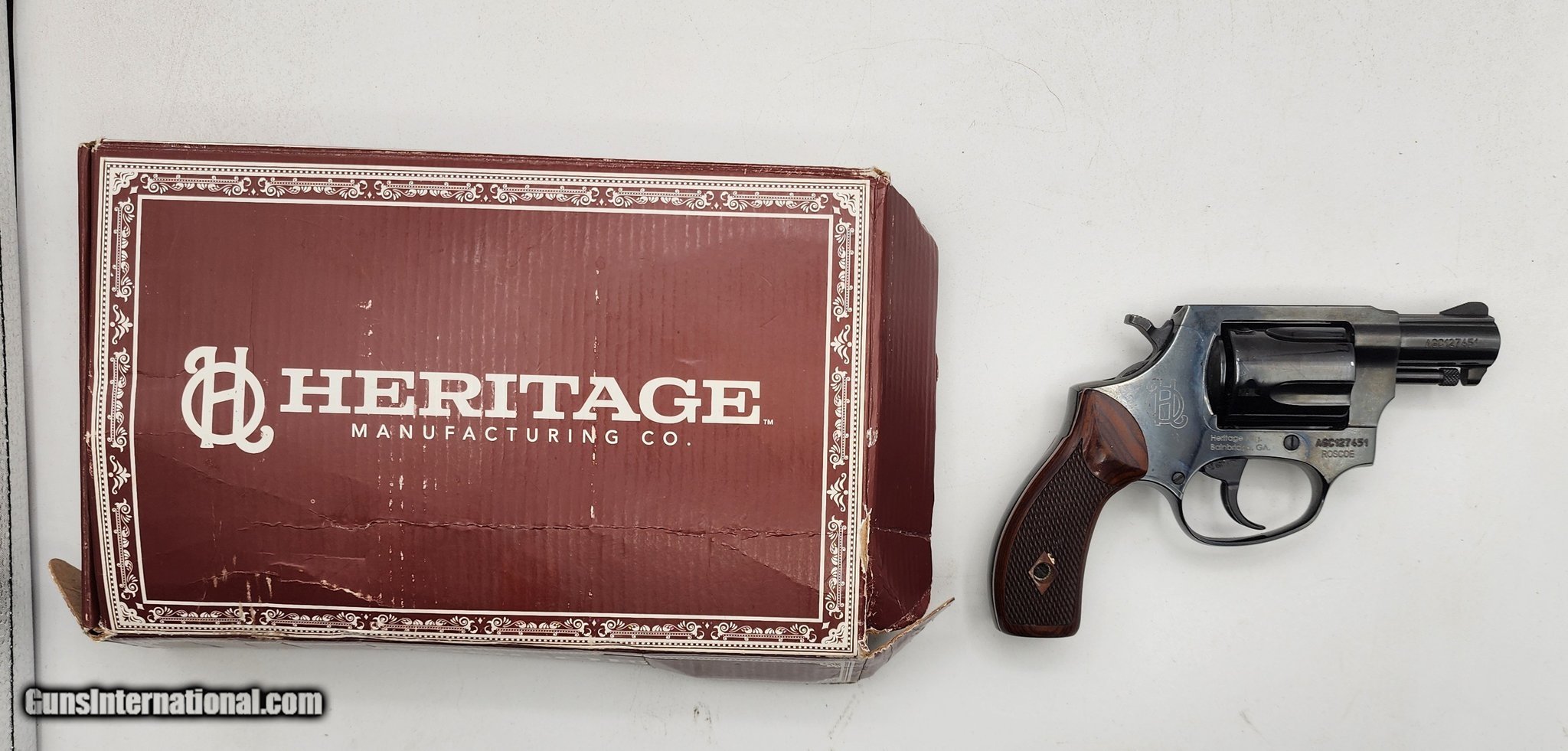 HERITAGE MFG. ROSCOE .38 SPL