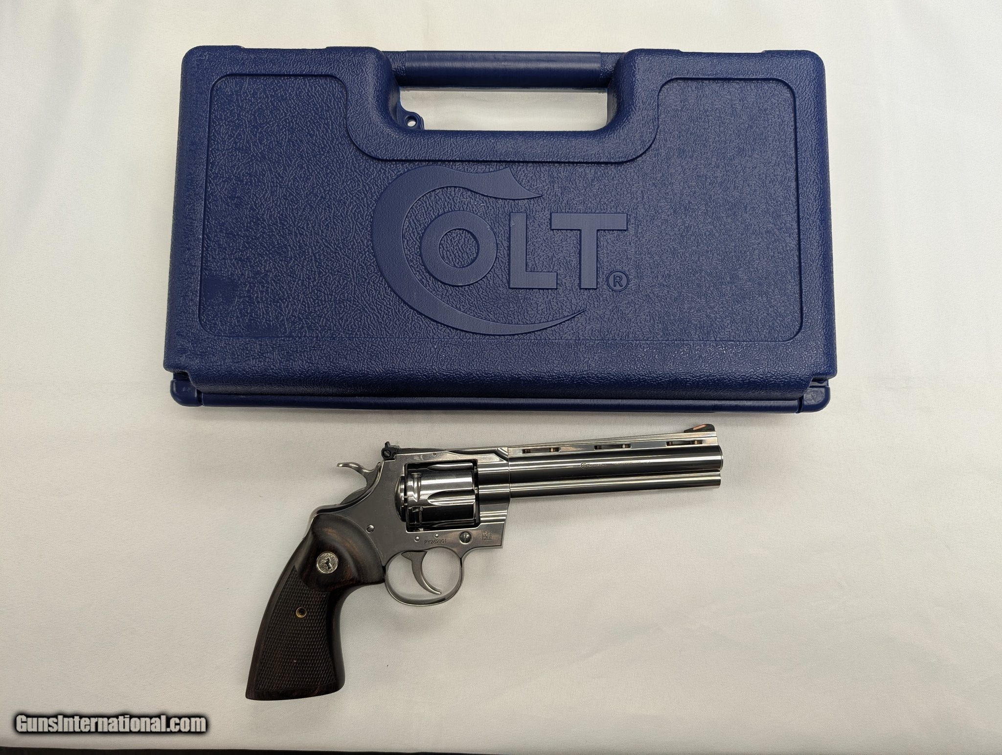 COLT PYTHON 2020 STAINLESS 6" BARREL .38 SPECIAL/.357 MAGNUM