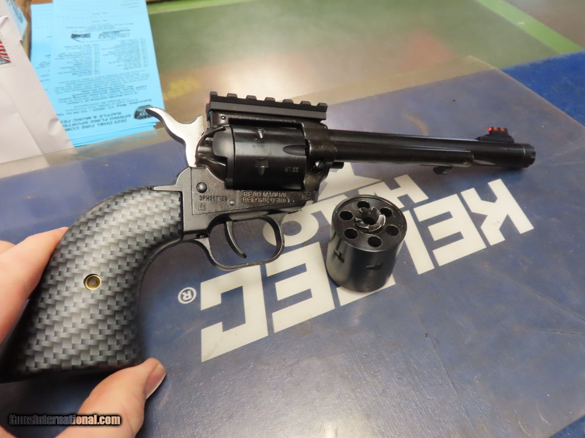 HERITAGE ROUGH RIDER TACTICAL COWBOY .22 LR