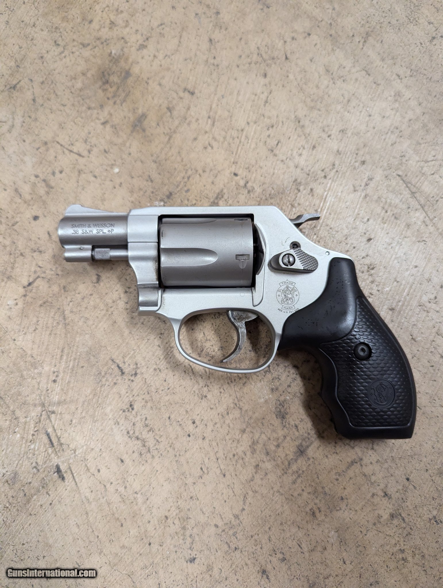 SMITH & WESSON 637 .38 SPL +P
