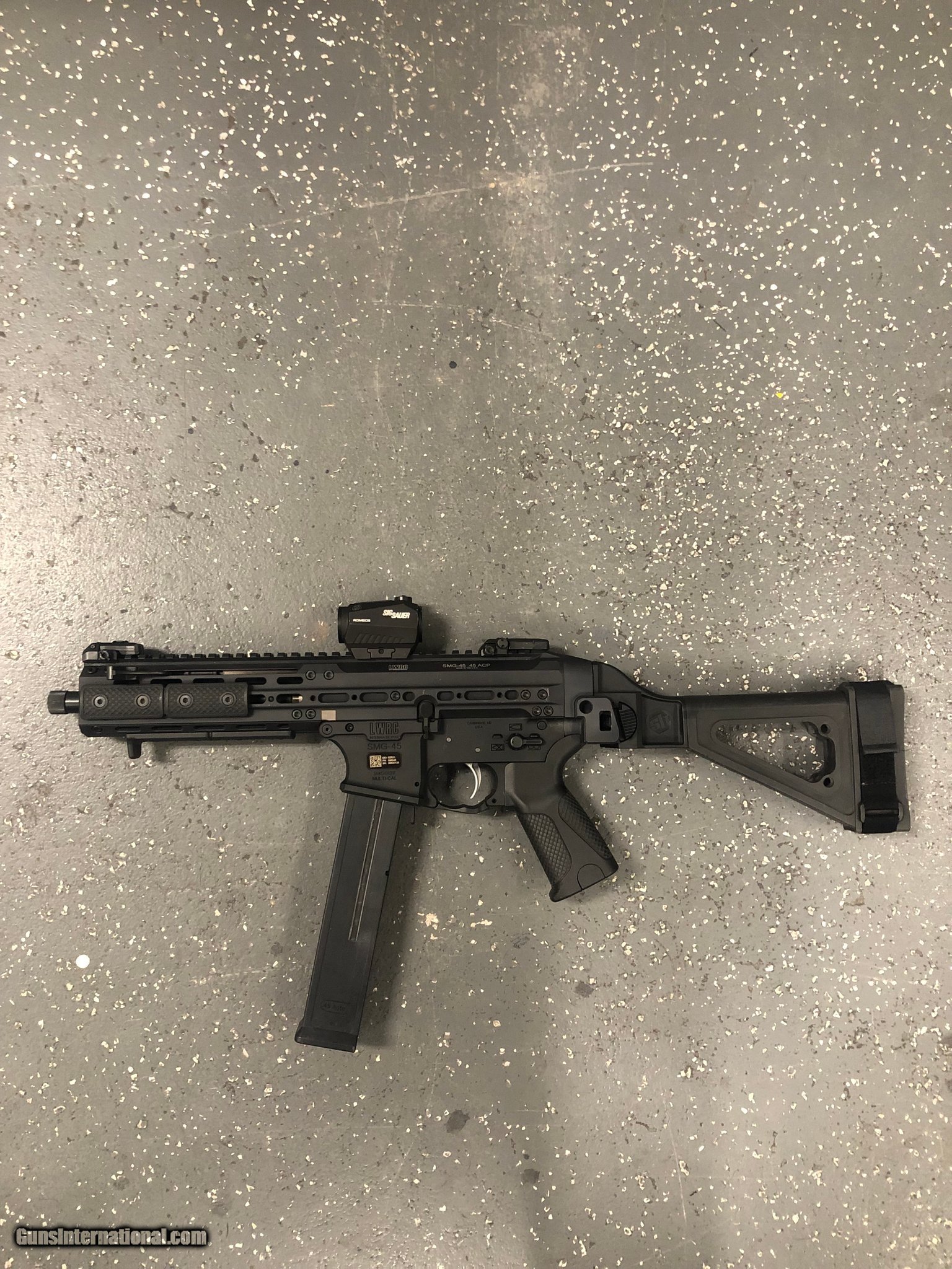 LWRCI SMG-45 .45 ACP