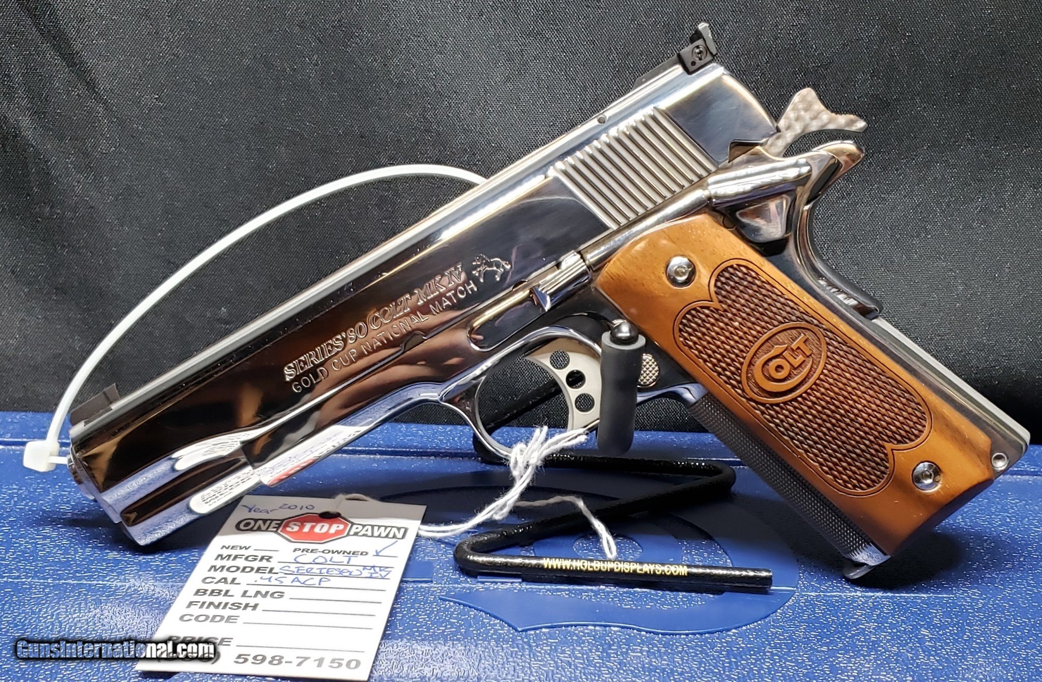 COLT 1911 Series 80 Mark IV Gold Cup National Match .45 ACP