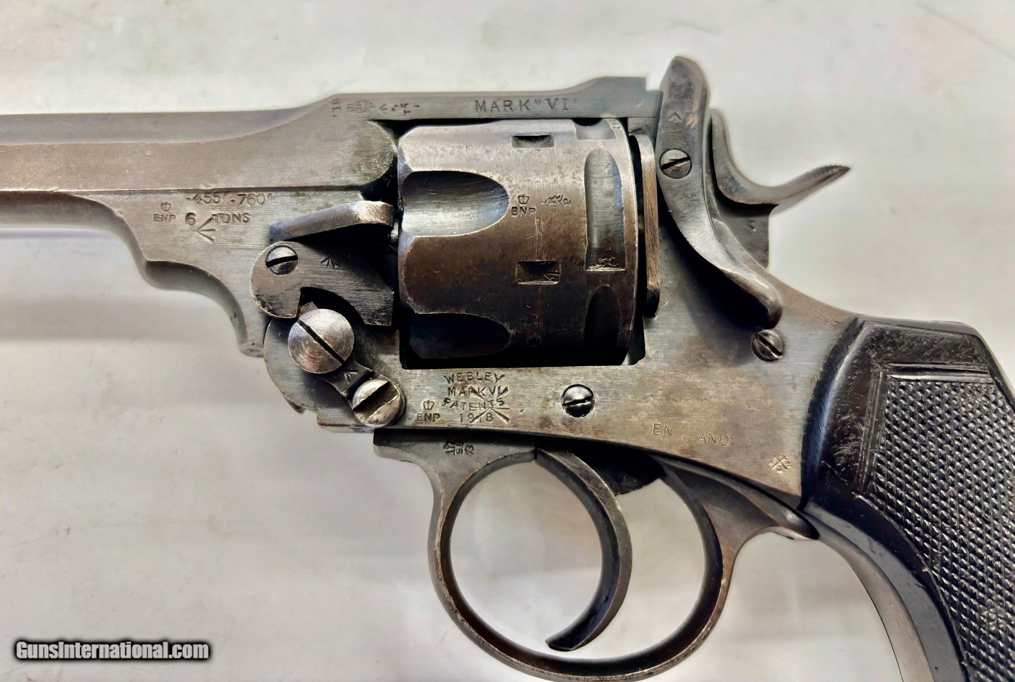 WEBLEY & SCOTT Mark VI .455 WEBLEY (ELEY)