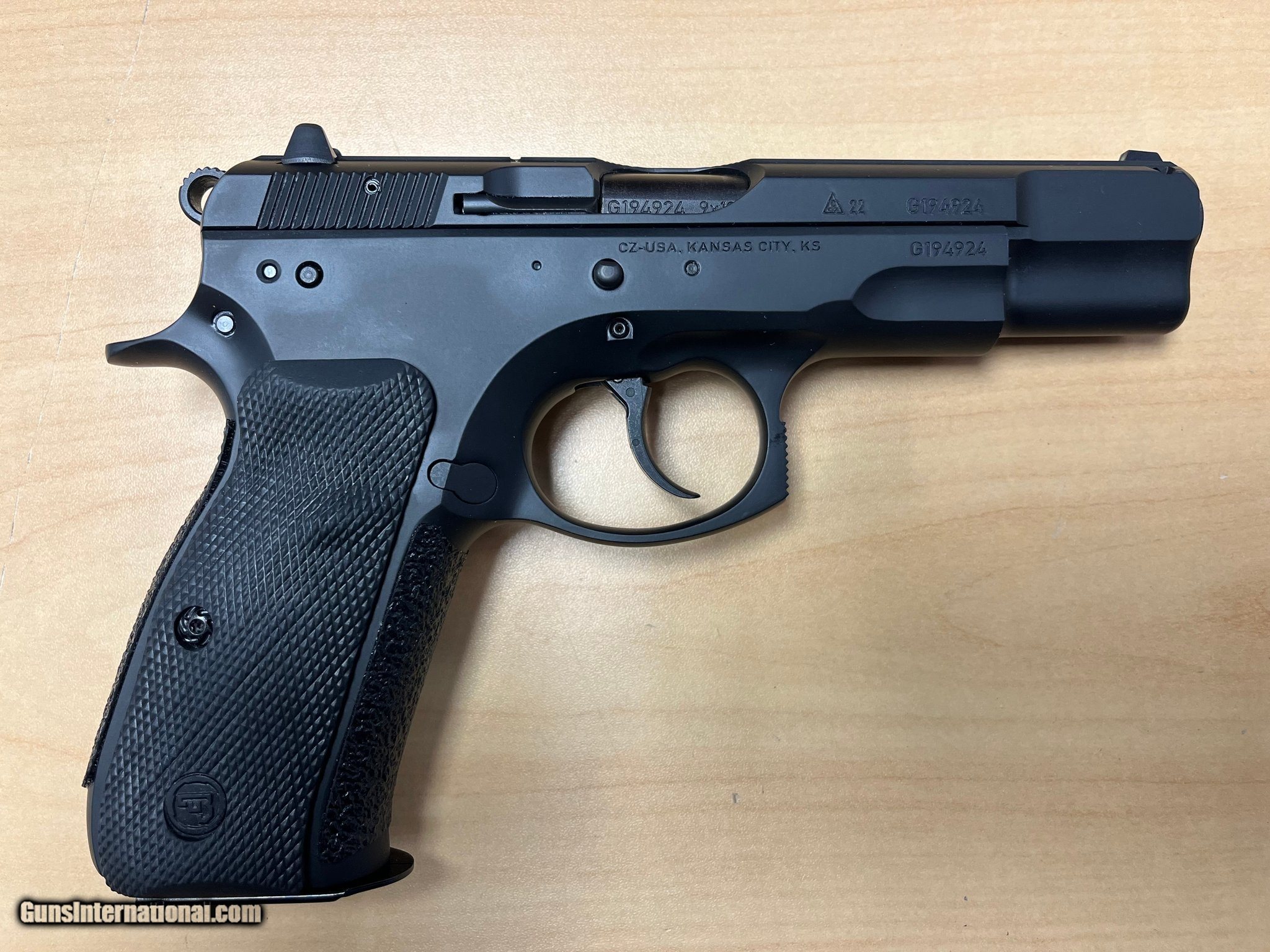 CZ 75 BD 9MM LUGER (9X19 PARA)