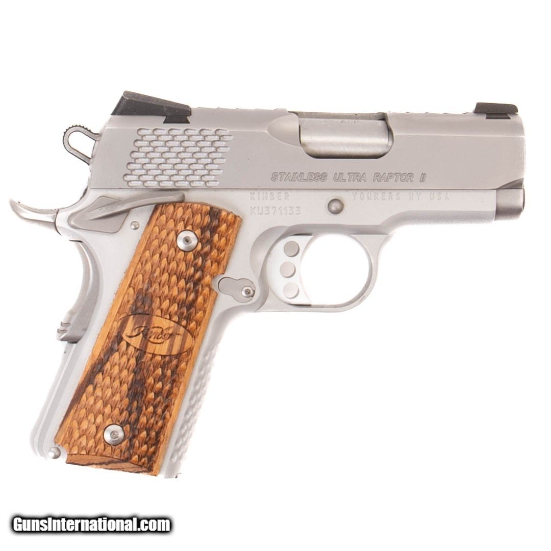 KIMBER STAINLESS ULTRA RAPTOR II .45 ACP