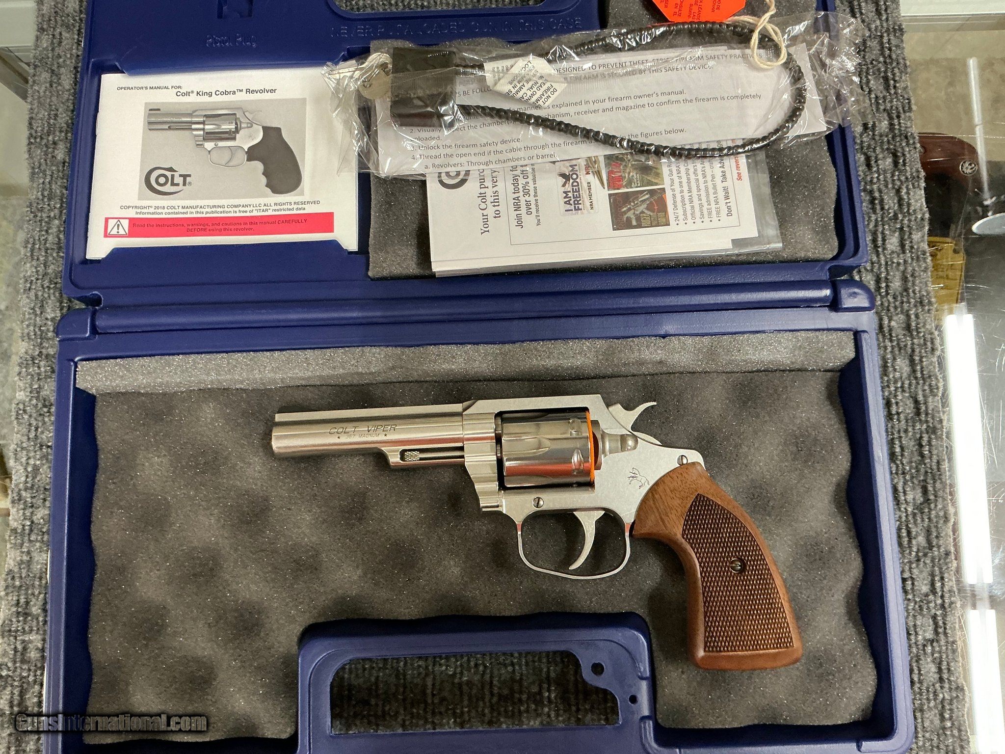 COLT VIPER (4.25") .357 MAG