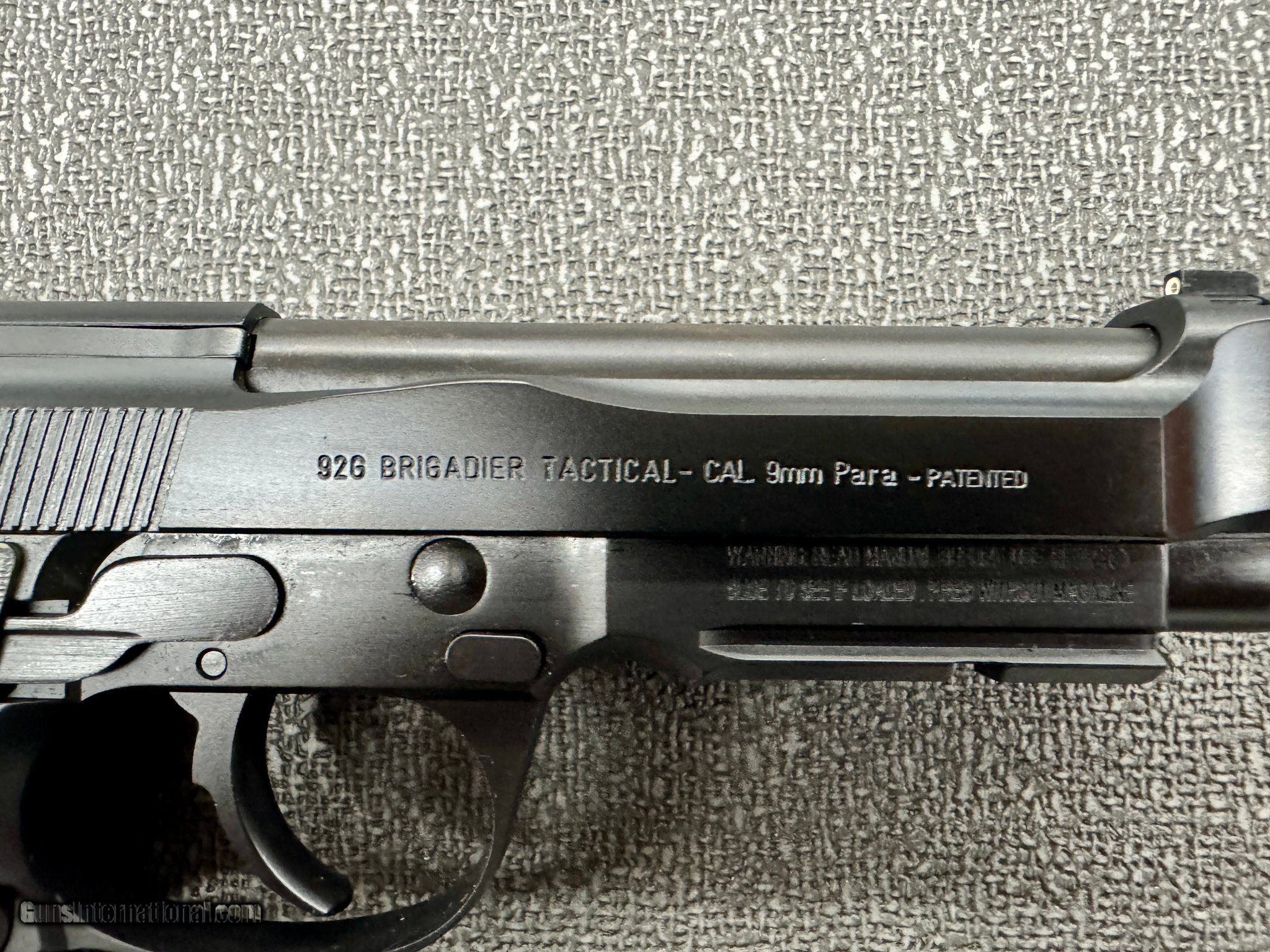 BERETTA 92G BRIGADIER WILSON TACTICAL 9MM LUGER (9X19 PARA)