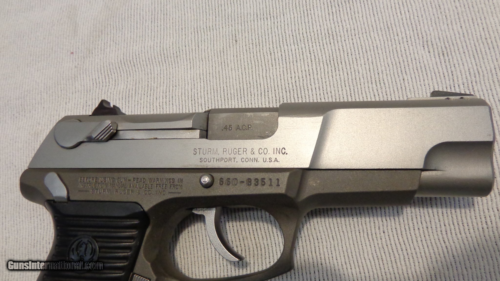 RUGER P90 DC .45 ACP