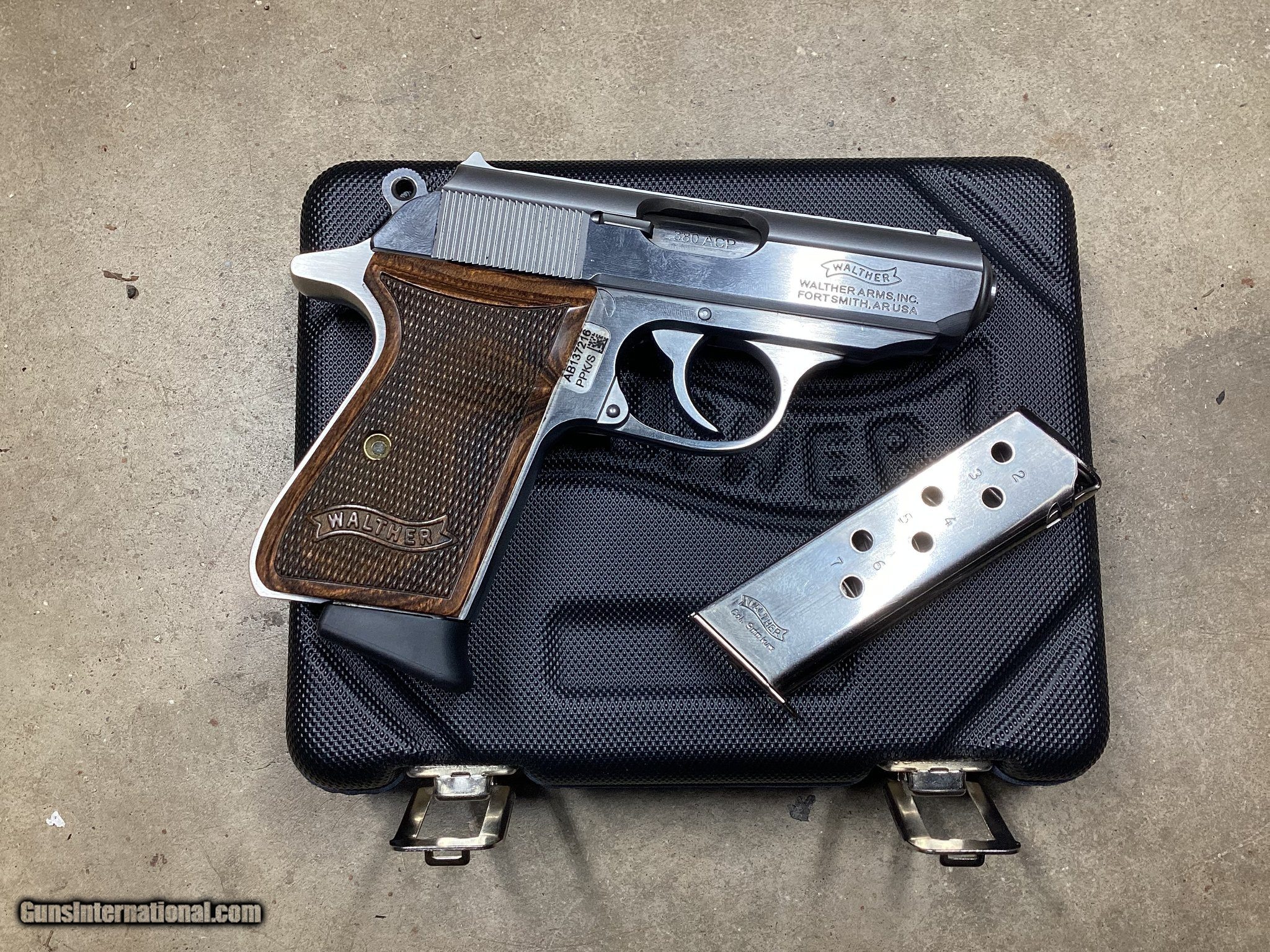 WALTHER Stainless PPK/S .380 ACP