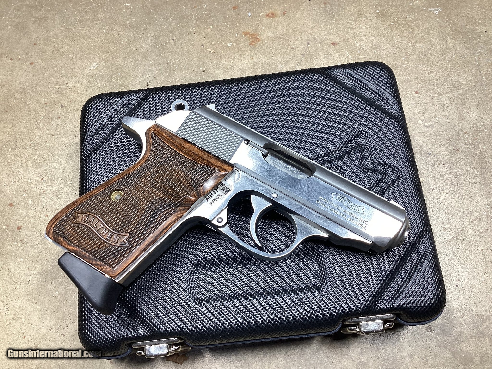 WALTHER Stainless PPK/S .380 ACP