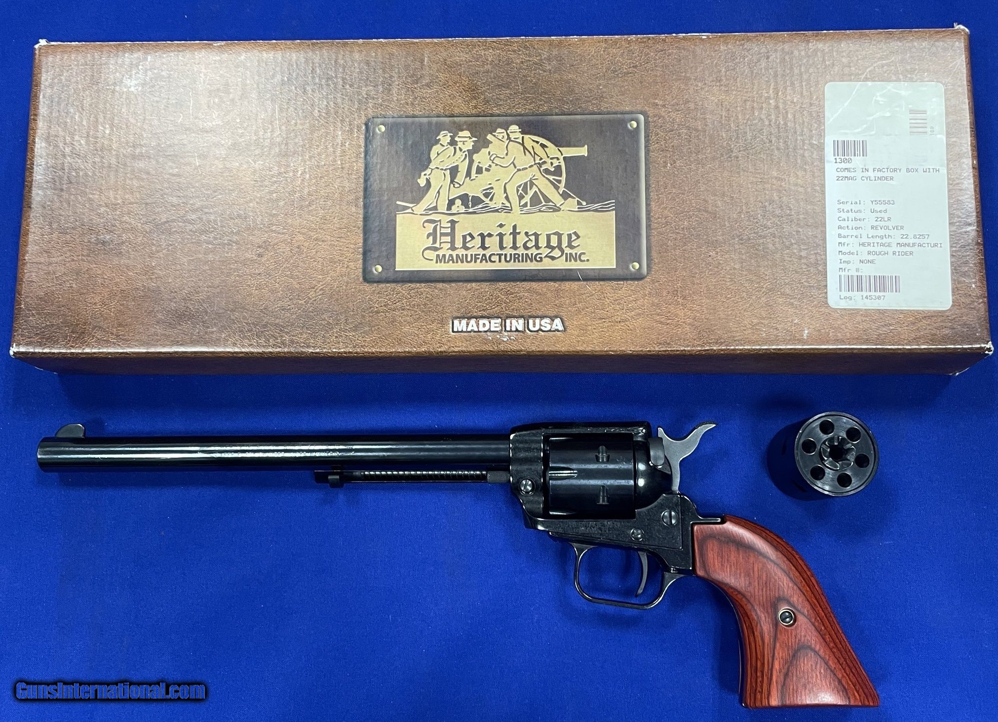 HERITAGE MFG. ROUGH RIDER .22 LR