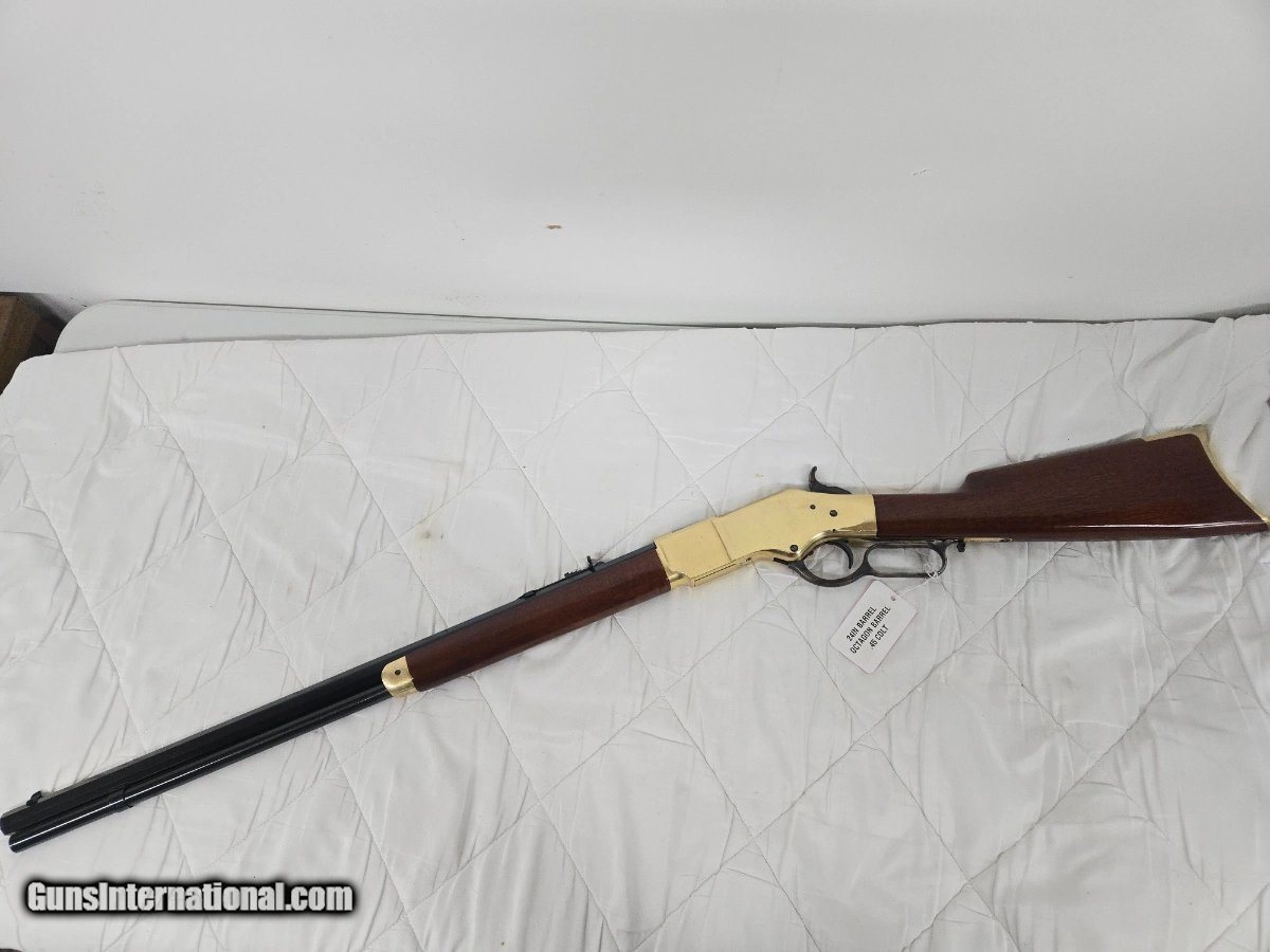 CIMARRON 1866 Yellowboy Octagon Brass .45 LC