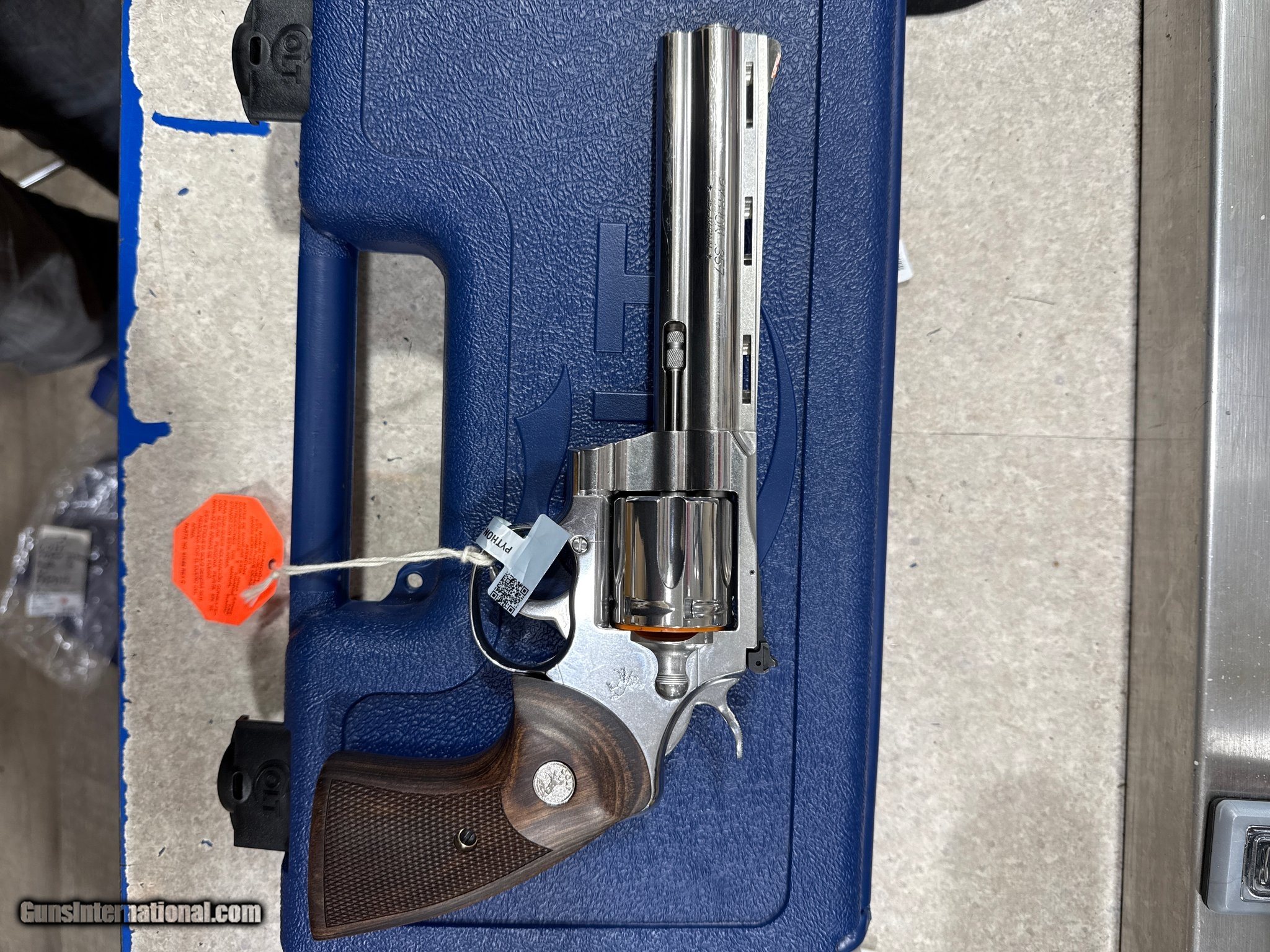 COLT PYTHON 2020 STAINLESS 6" BARREL .38 SPECIAL/.357 MAGNUM