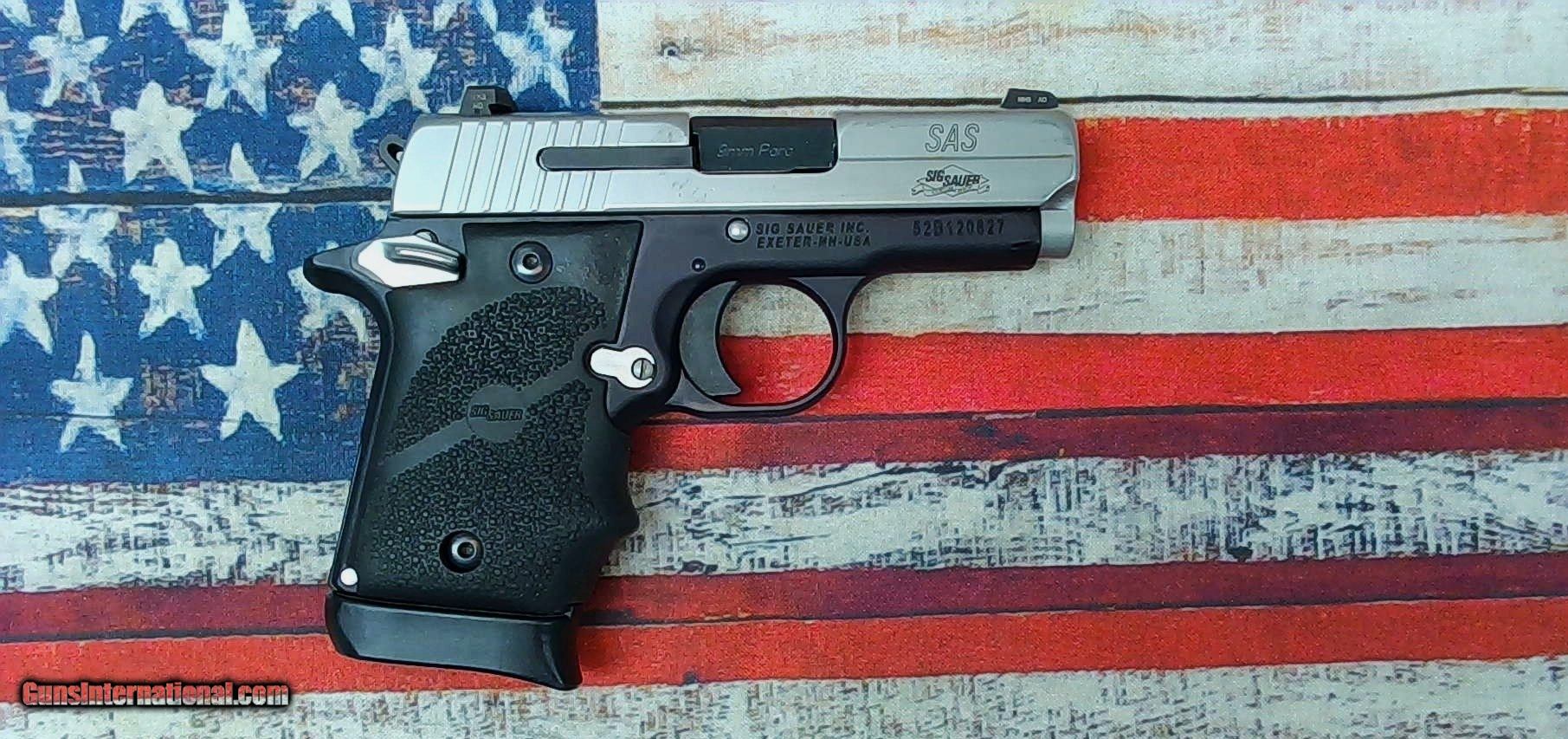 SIG SAUER P938 SAS 9MM LUGER (9x19 PARA) for sale