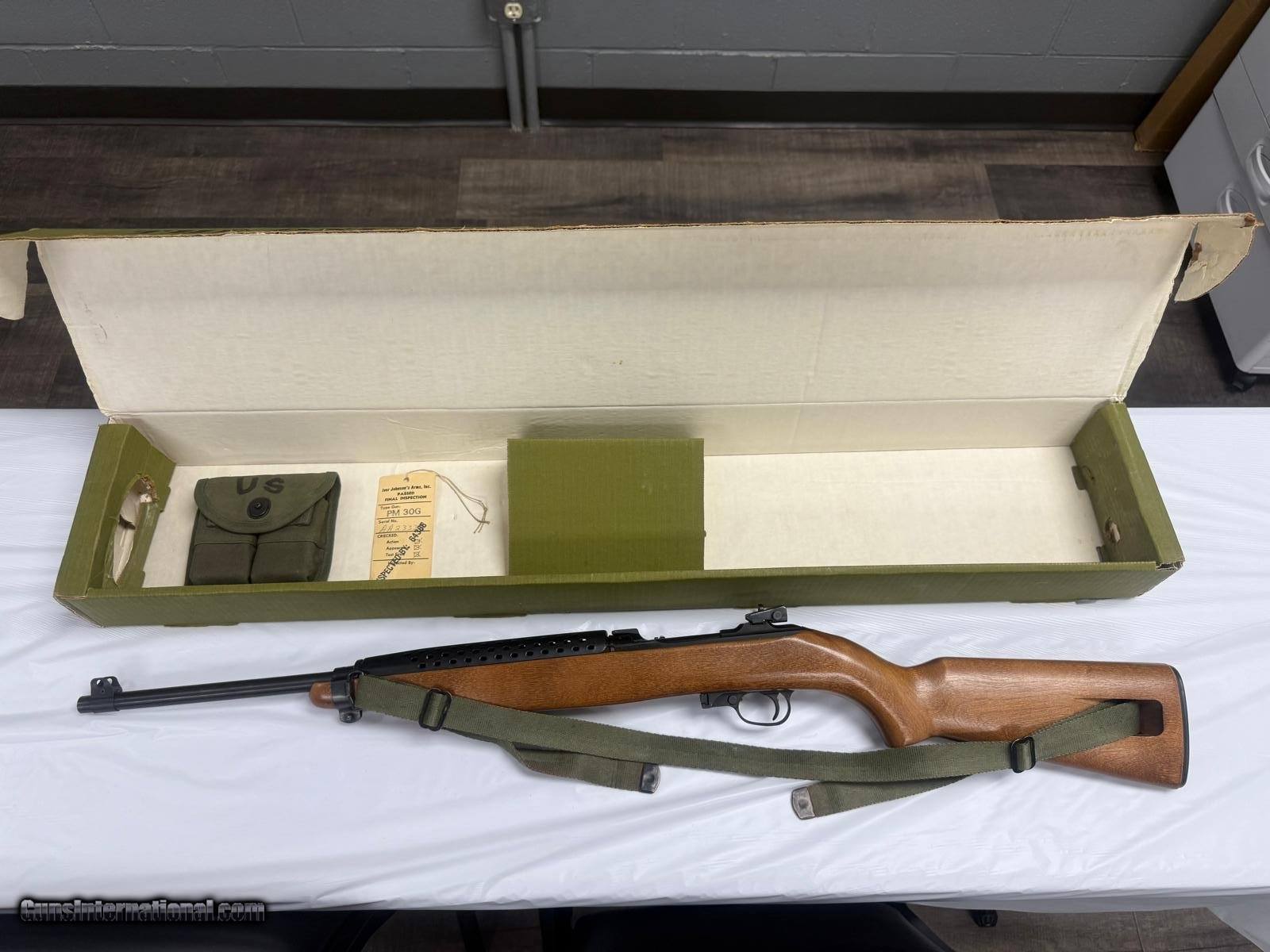 IVER JOHNSON M-1 CARBINE .30 CARBINE