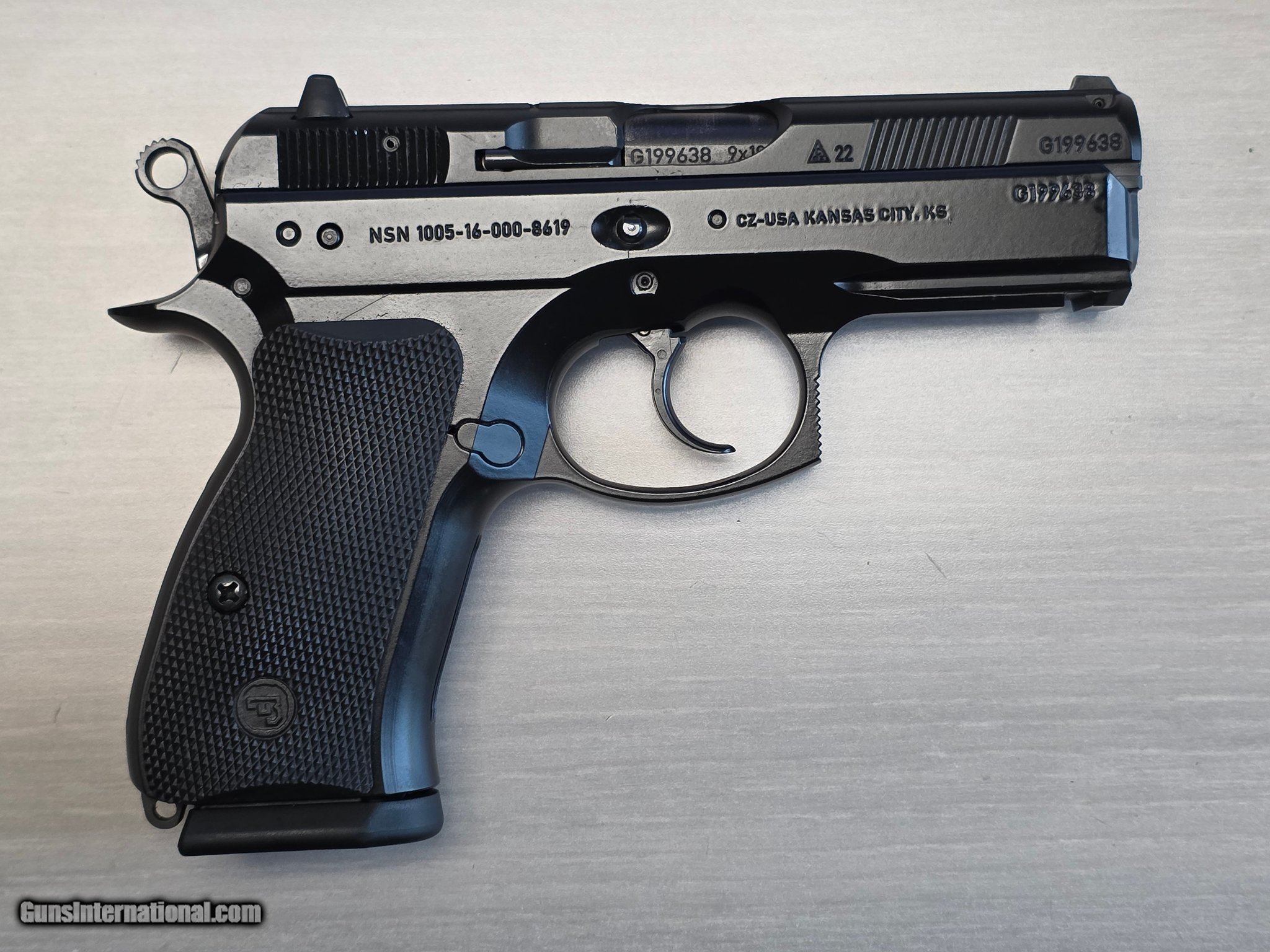 CZ P-01 9MM LUGER (9X19 PARA)