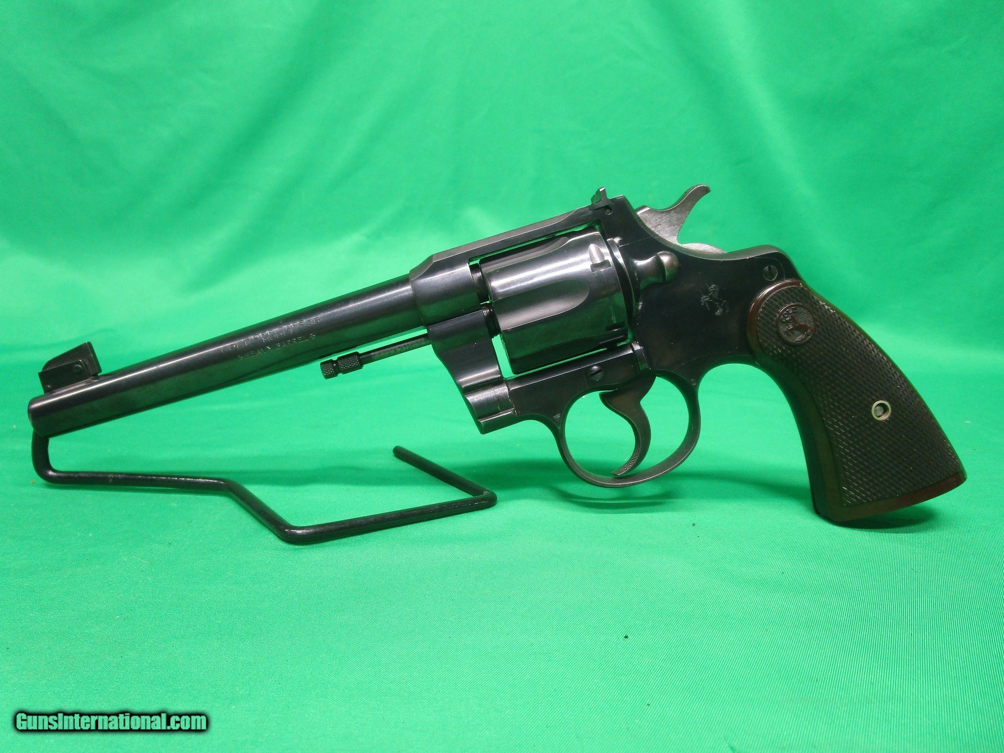 COLT 1950 OFFICER‚‚S MODEL HEAVY BARREL .38 SP