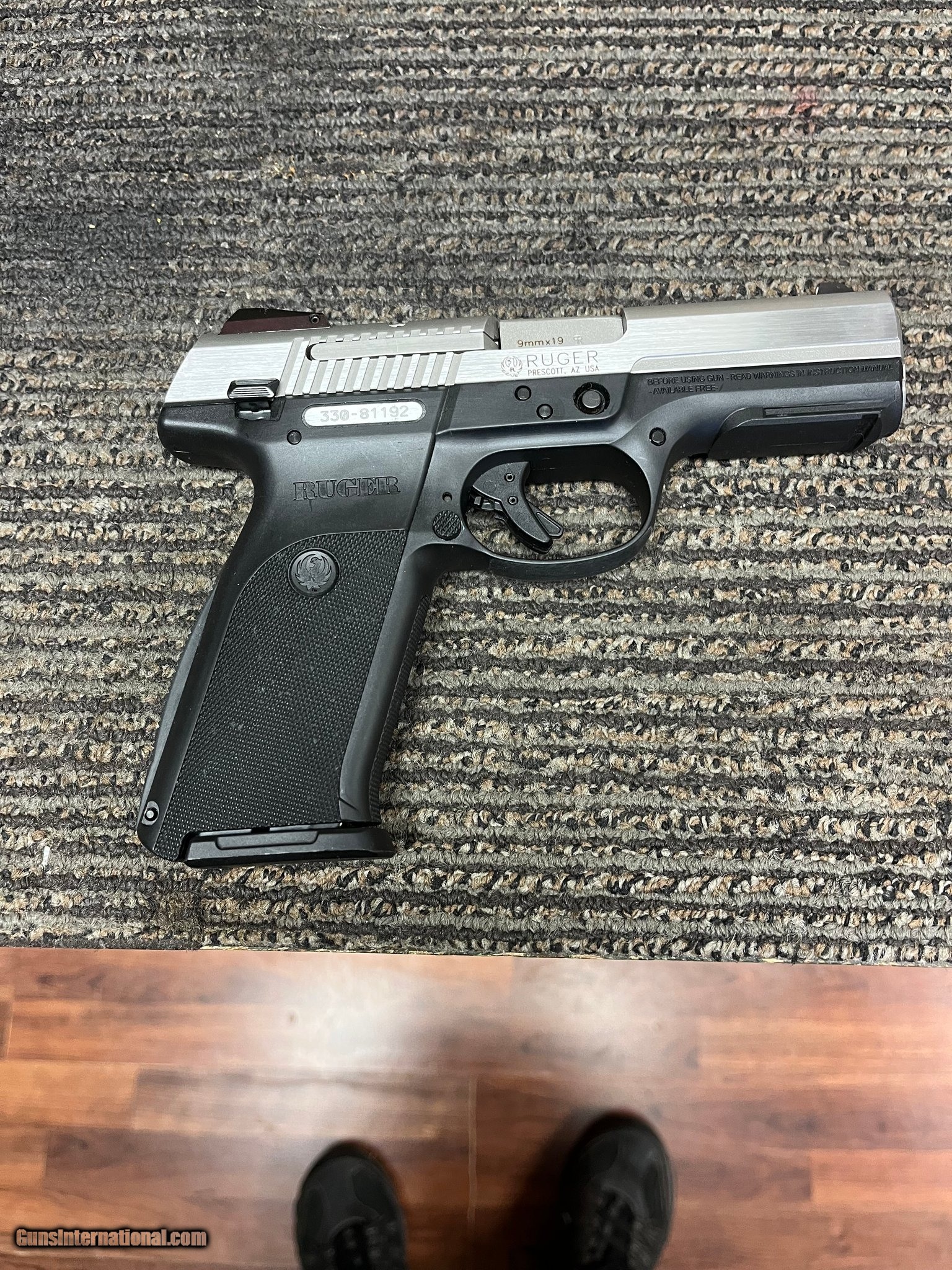 RUGER SR9 9MM LUGER (9x19 PARA)