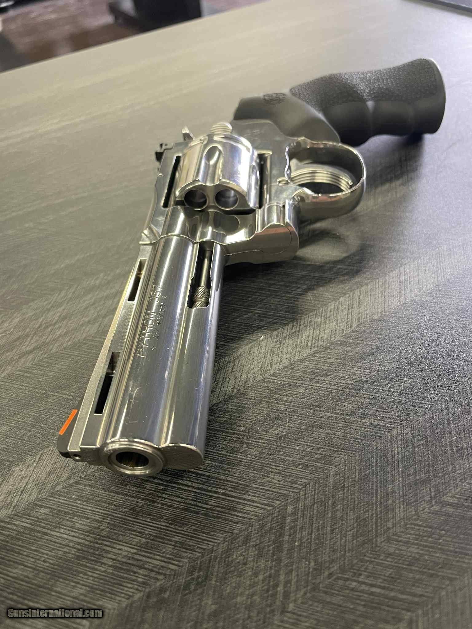 COLT PYTHON STAINLESS 2020 .38 SPECIAL/.357 MAGNUM