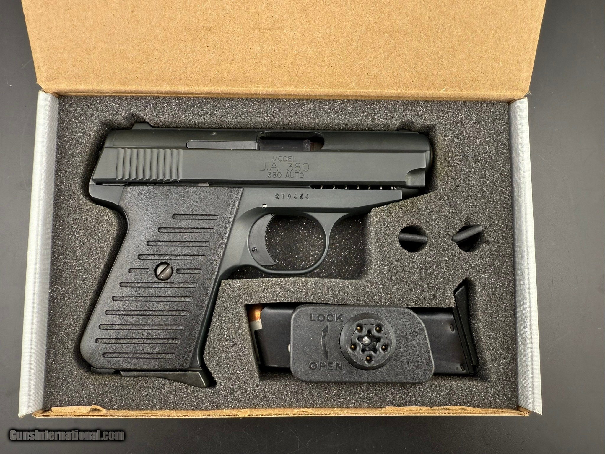JIMENEZ ARMS INC. j.a. 380 .380 ACP