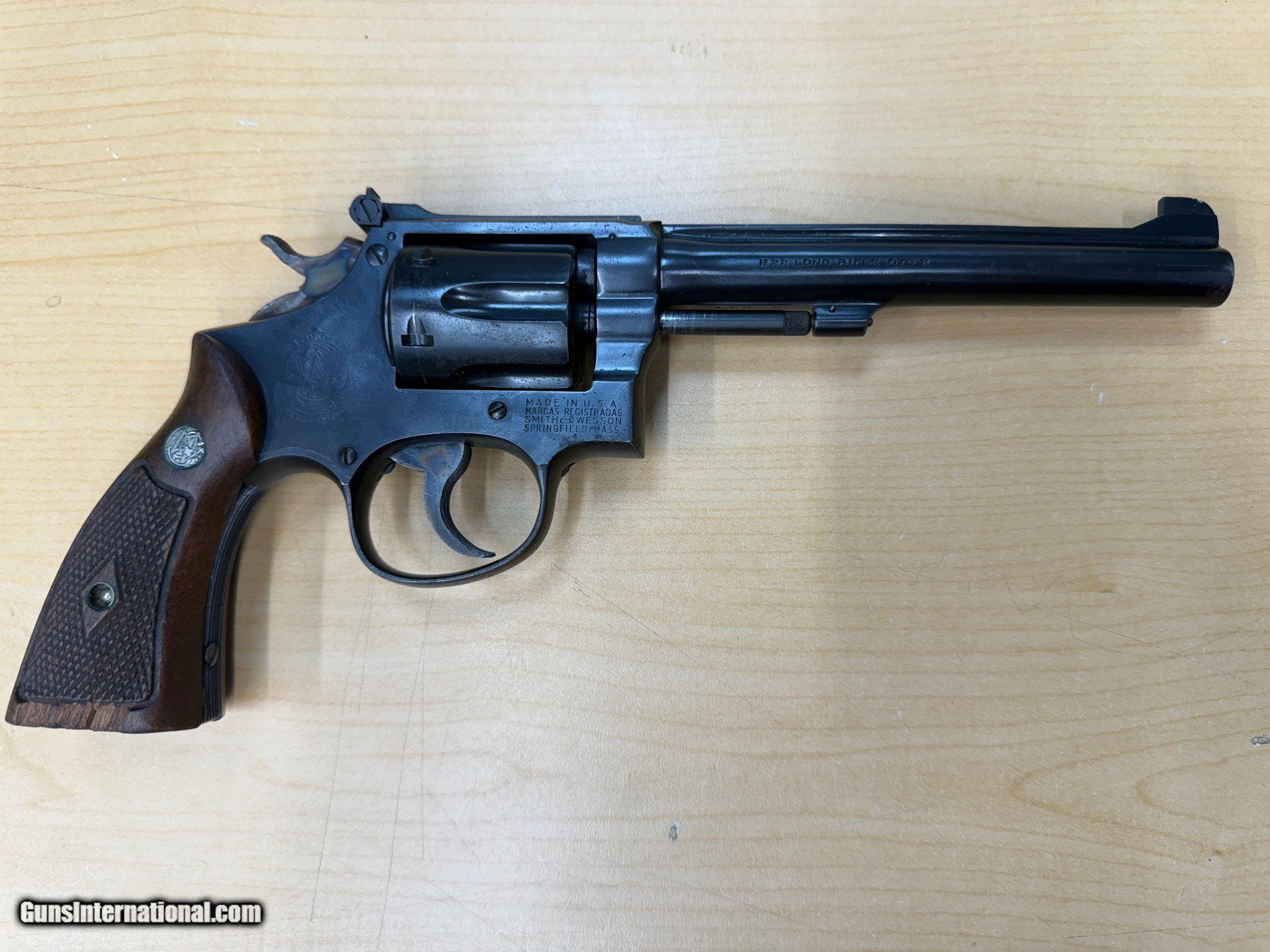 SMITH & WESSON K-22 Masterpiece .22 LR