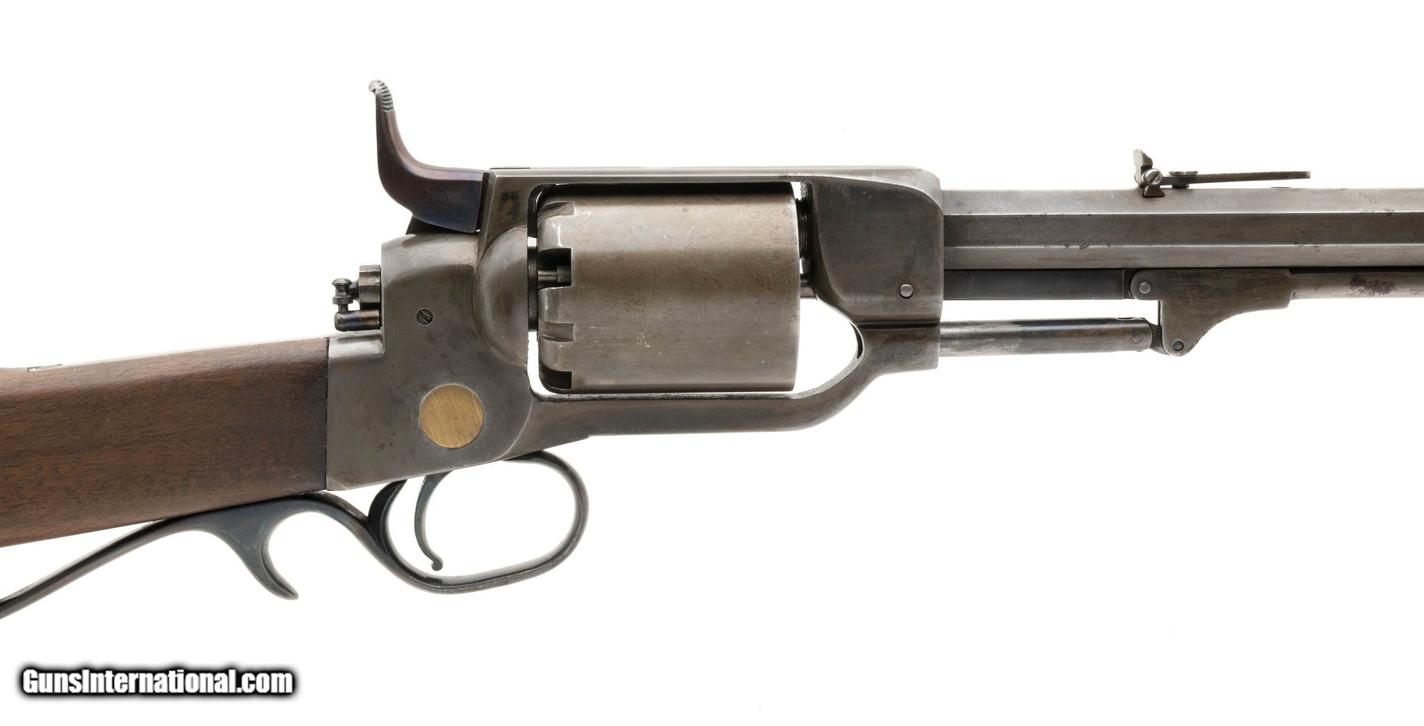 U.S. MILITARY & COMMERCIAL LONG ARMS MFG‚S GRIMM PROTOTYPE REVOLVING ...