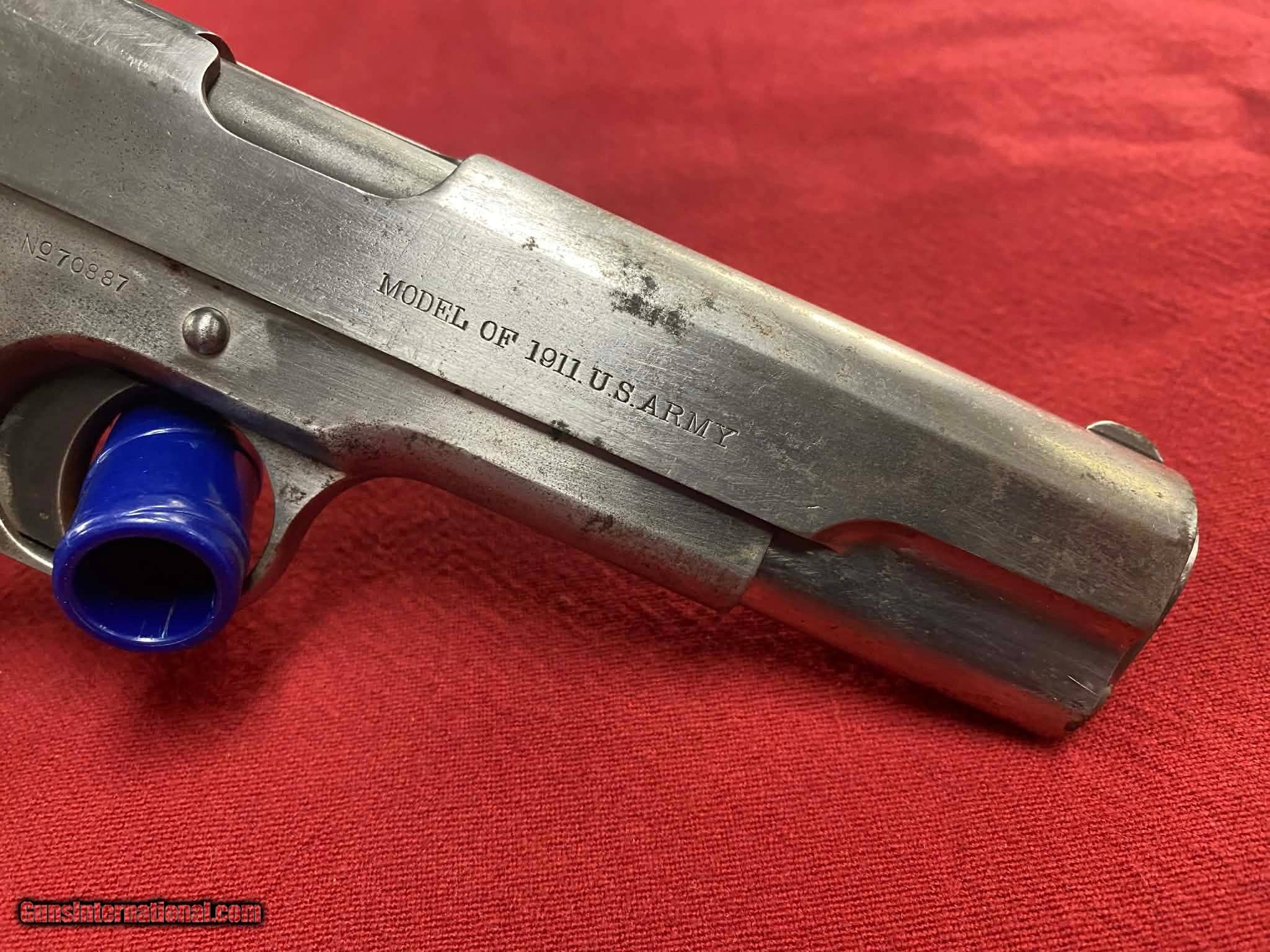 COLT 1911 45 ACP UNITED STATES PROPERTY US ARMY YEAR 1914 .45 ACP for sale