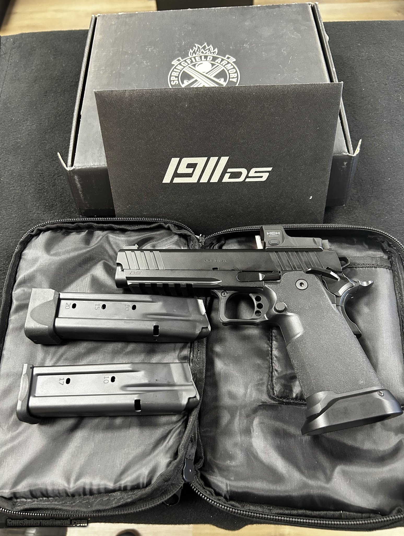 SPRINGFIELD ARMORY 1911 DS PRODIGY AOS 9MM LUGER (9X19 PARA) for sale