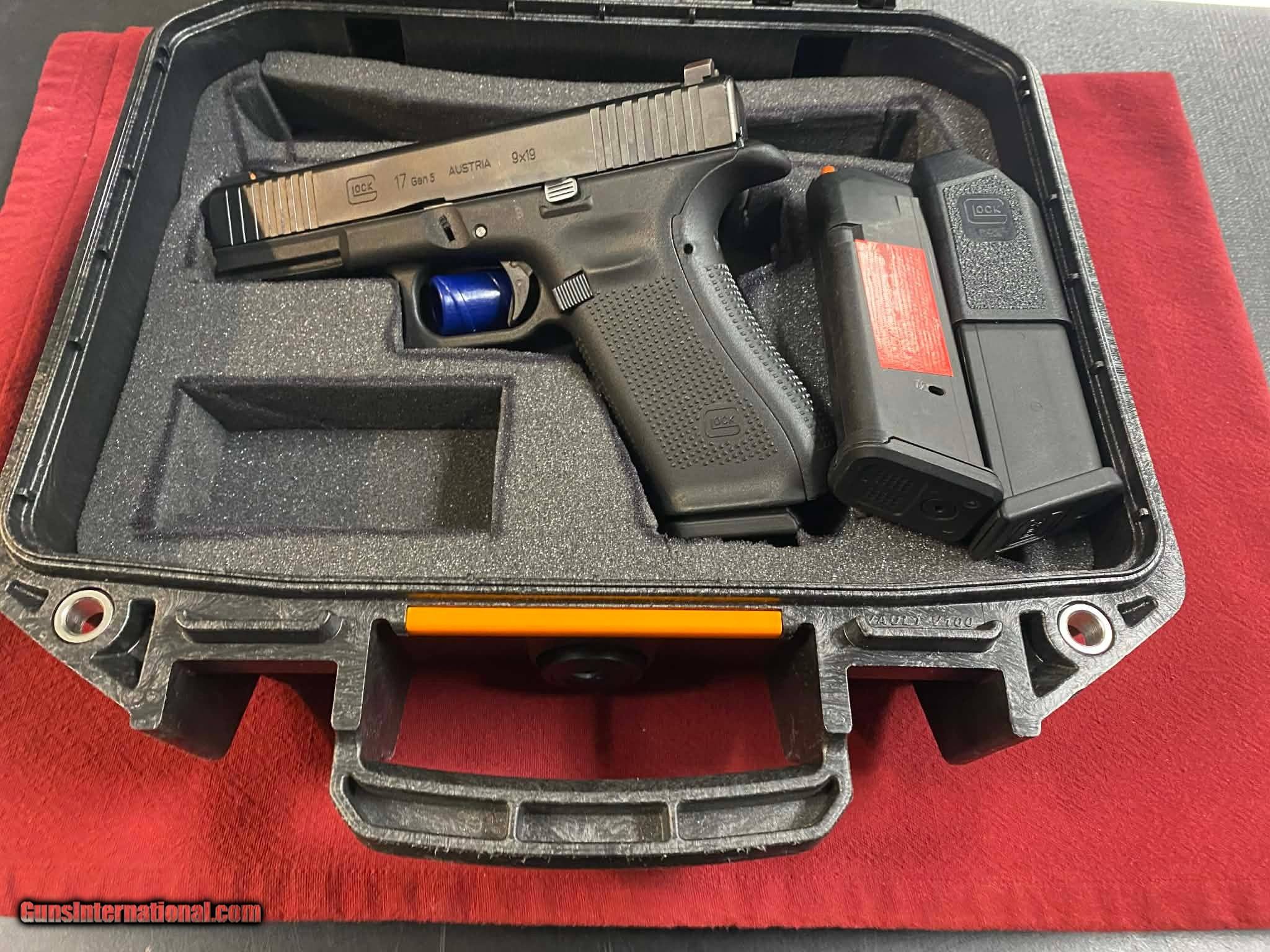 GLOCK 17 G17 GEN 5 GEN5 FULL SIZE 9MM 9MM LUGER (9x19 PARA) for sale