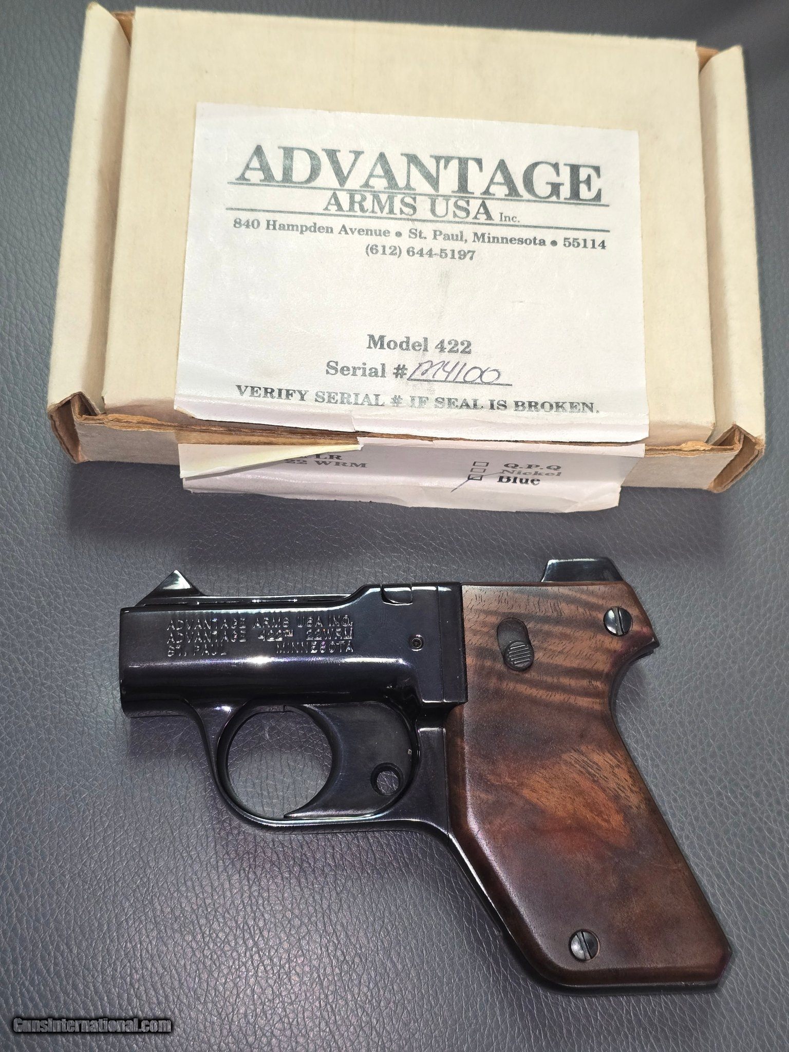 ADVANTAGE ARMS USA 422 .22 WMR
