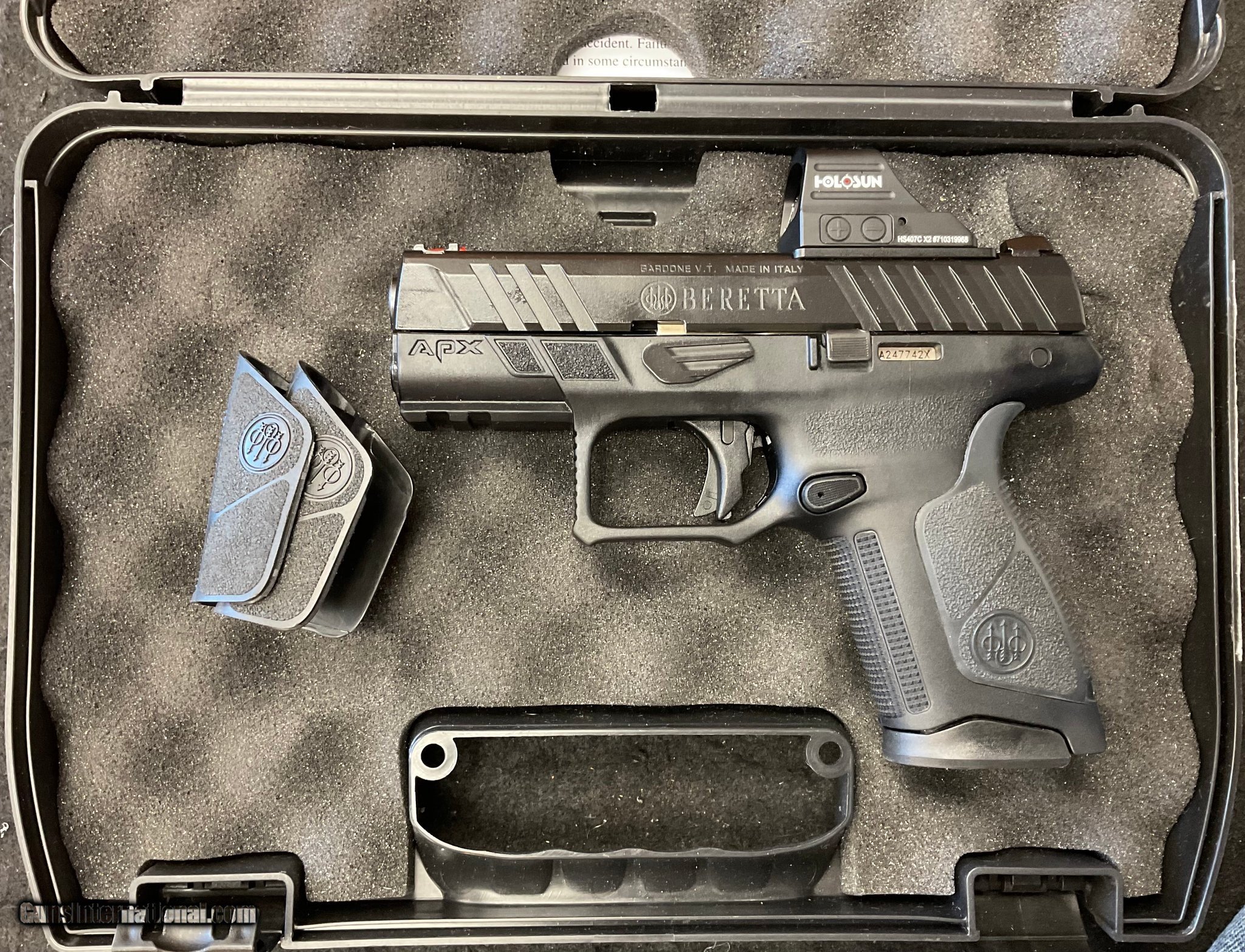 BERETTA APX A1 COMPACT 9MM LUGER (9X19 PARA) for sale