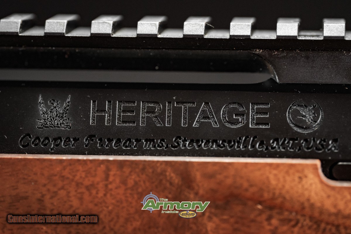 NIGHTHAWK CUSTOM Cooper Montana Heritage Rifle Walnut Carbon Steel ...