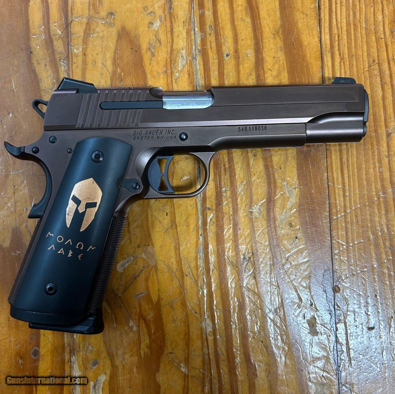 SIG SAUER 1911 SPARTAN FULL SIZE .45 ACP
