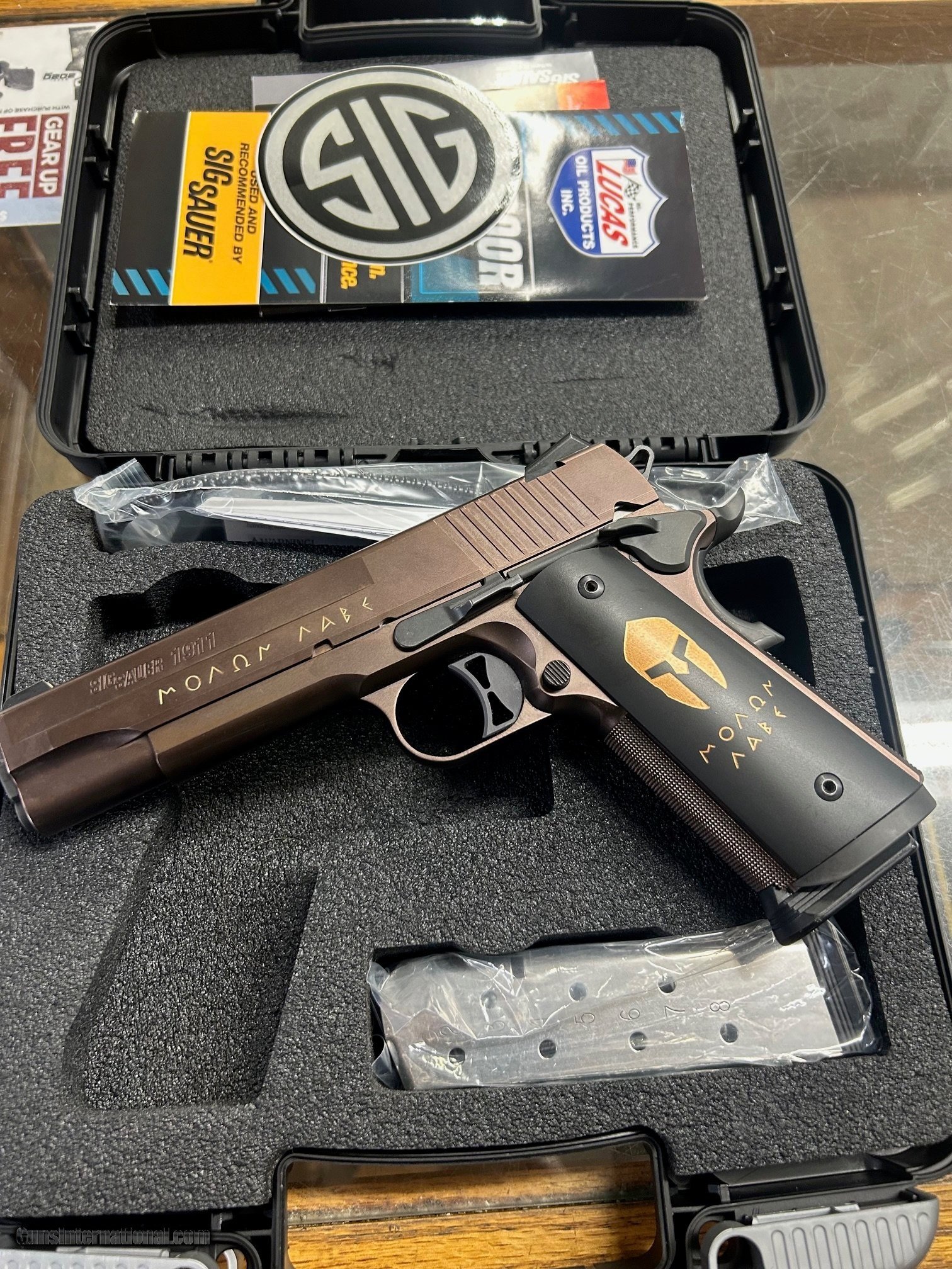 SIG SAUER 1911 SPARTAN FULL SIZE .45 ACP