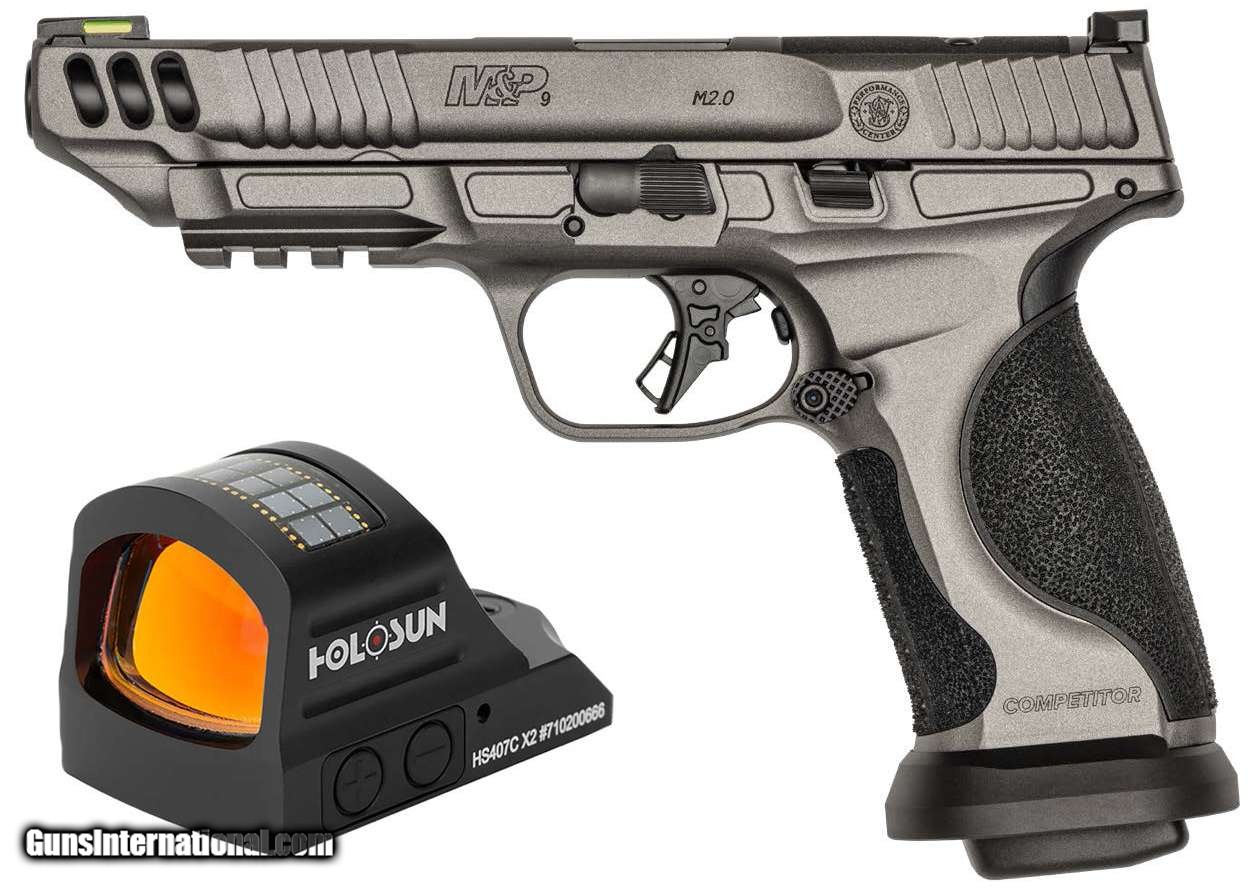 SMITH & WESSON PERFORMANCE CENTER M&P9 M2.0 COMPETITOR METAL (HOLOSUN ...