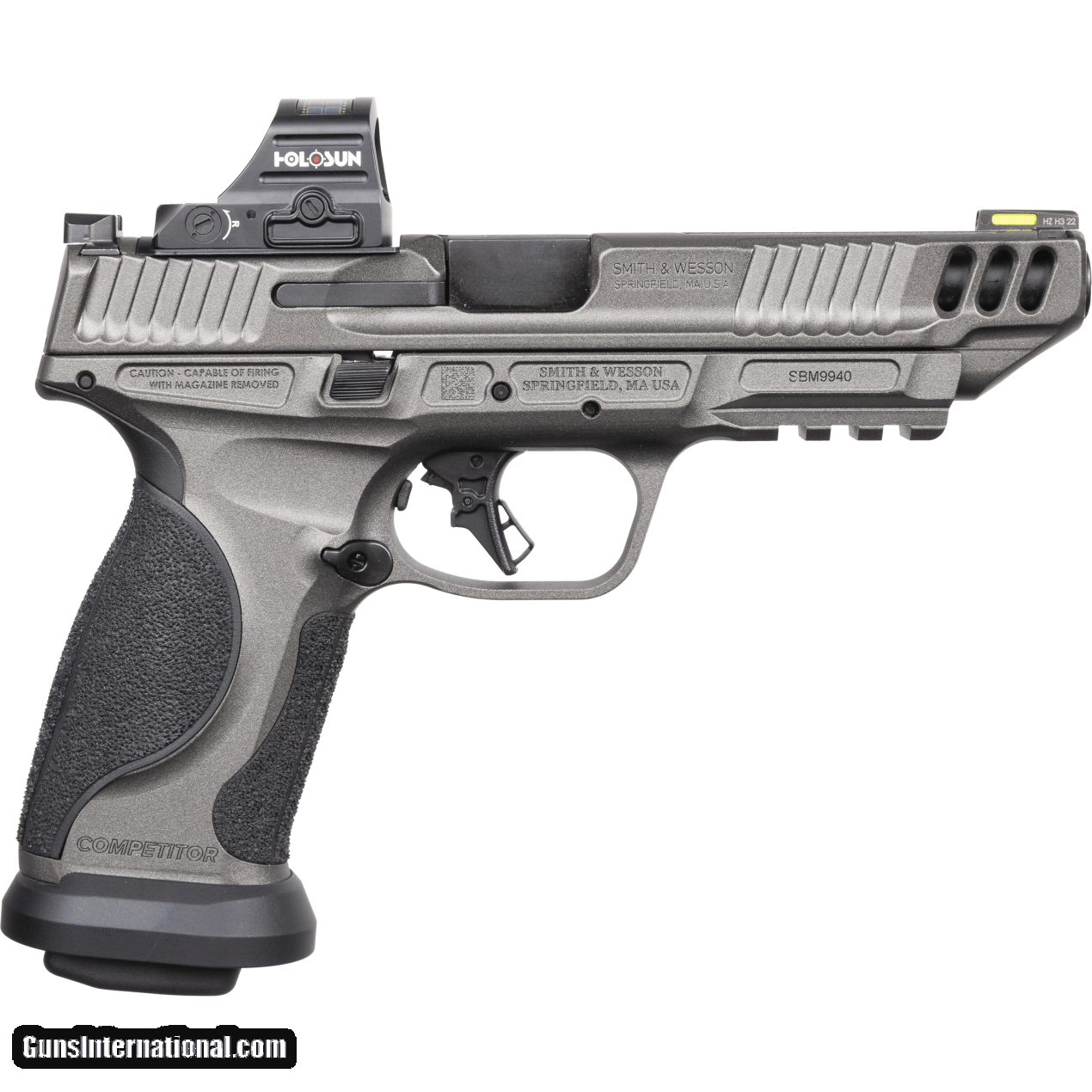 SMITH & WESSON PERFORMANCE CENTER M&P9 M2.0 COMPETITOR METAL (HOLOSUN ...