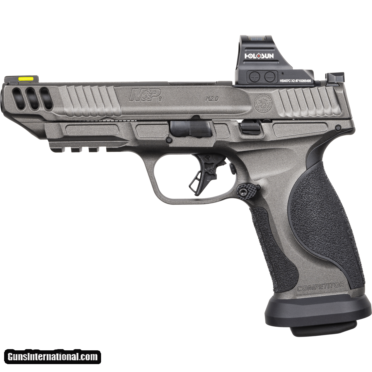 SMITH & WESSON PERFORMANCE CENTER M&P9 M2.0 COMPETITOR METAL (HOLOSUN ...