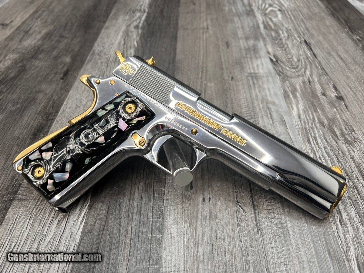 COLT GOVERNMEN, 5" NATIONAL MATCH BARREL, 45ACP SER 70 45 ACP (45 Auto ...