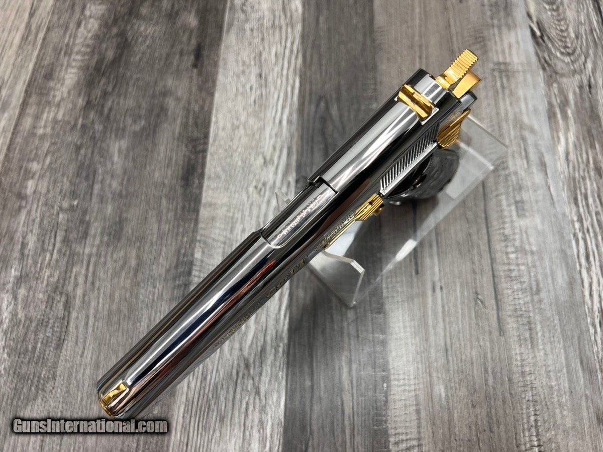 COLT GOVERNMEN, 5" NATIONAL MATCH BARREL, 45ACP SER 70 45 ACP (45 Auto ...